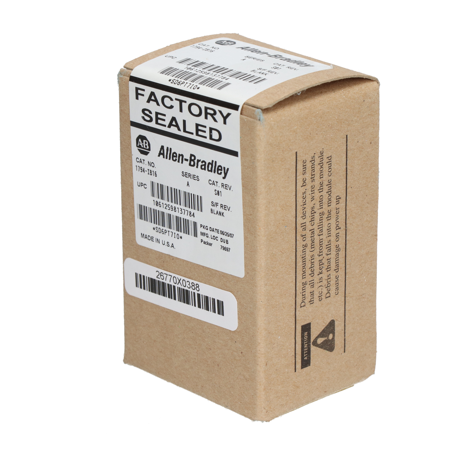 Allen Bradley 1794-IB16-A New NFP Sealed