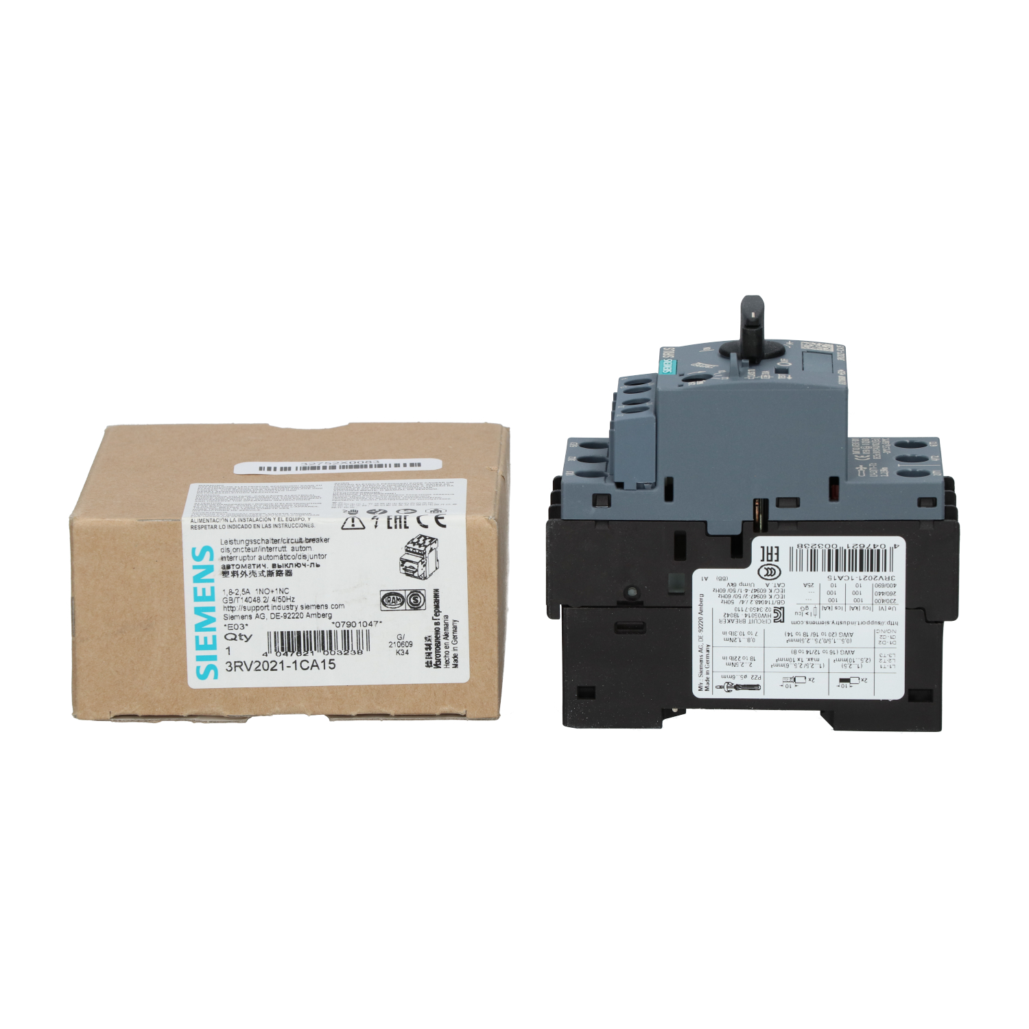 Siemens 3RV2021-1CA15 | Maxodeals