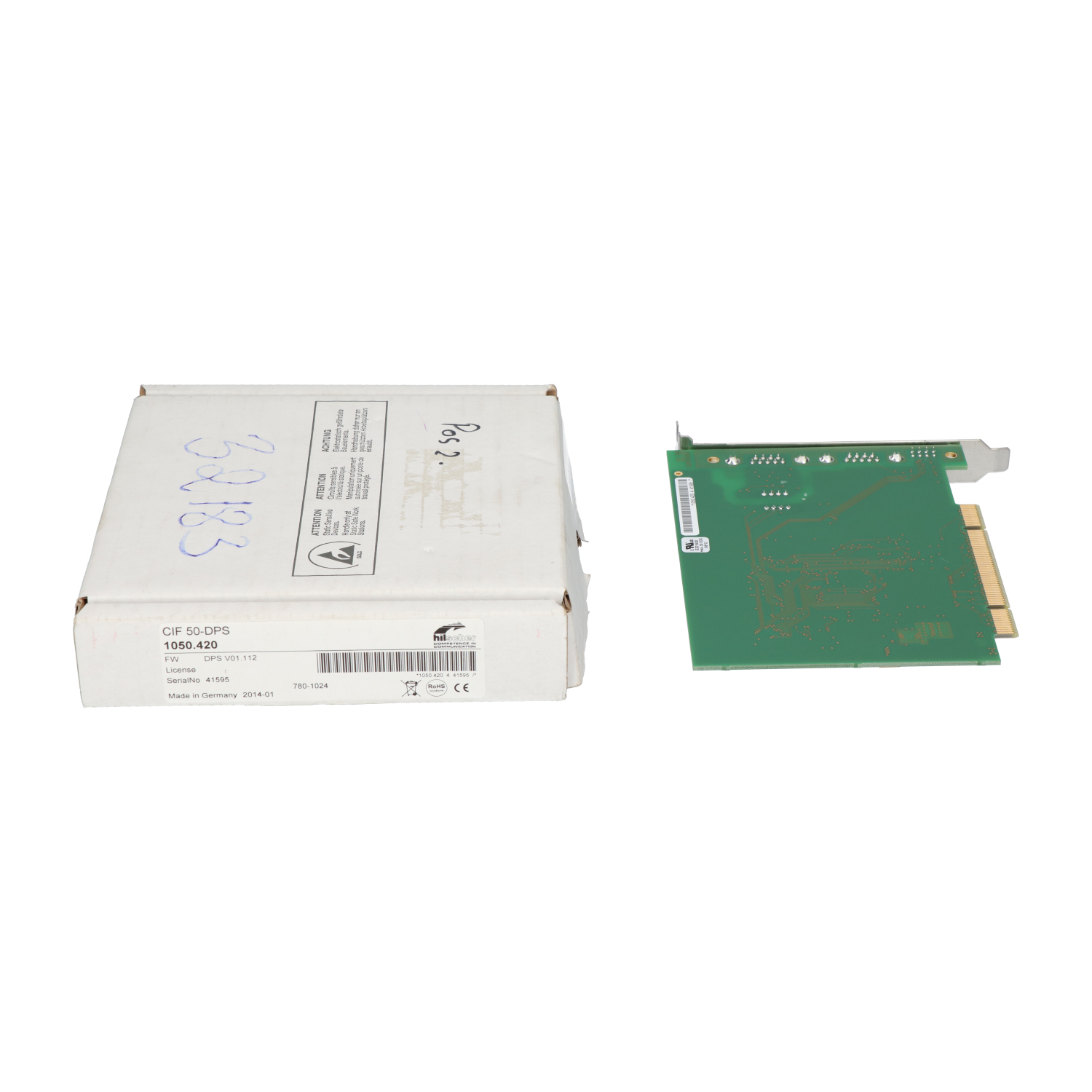 Hilscher CIF50-DPS PC card PCI profibus New NFP