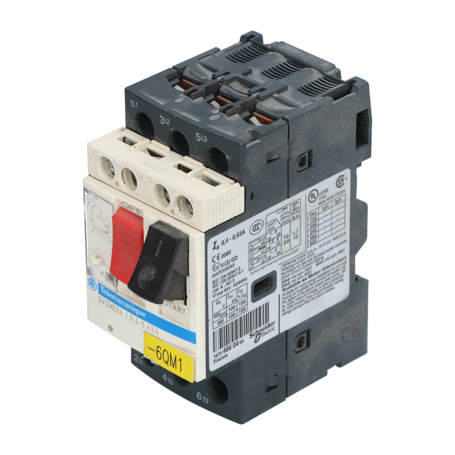 Telemecanique GV2ME04 | Maxodeals