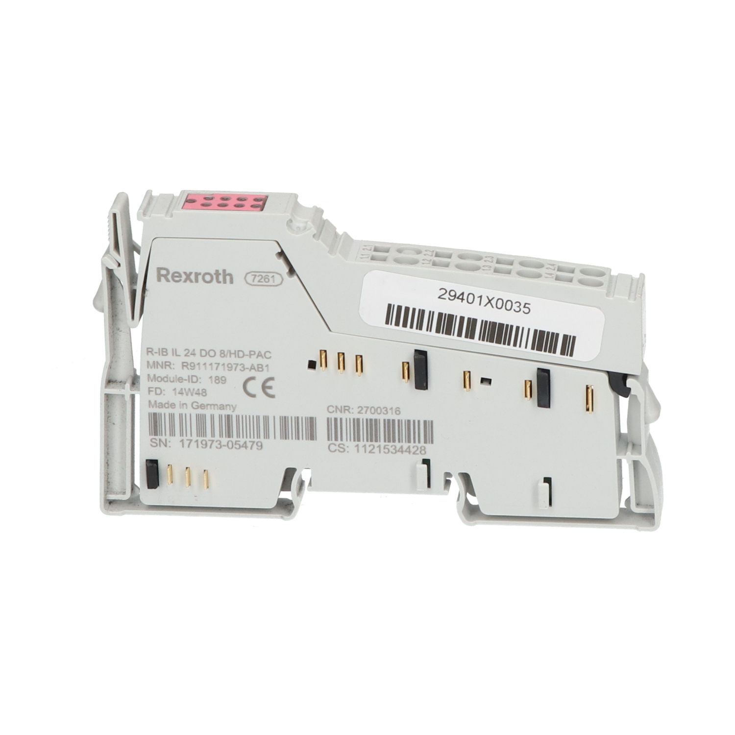 Rexroth R911171973 Inline module Used UMP