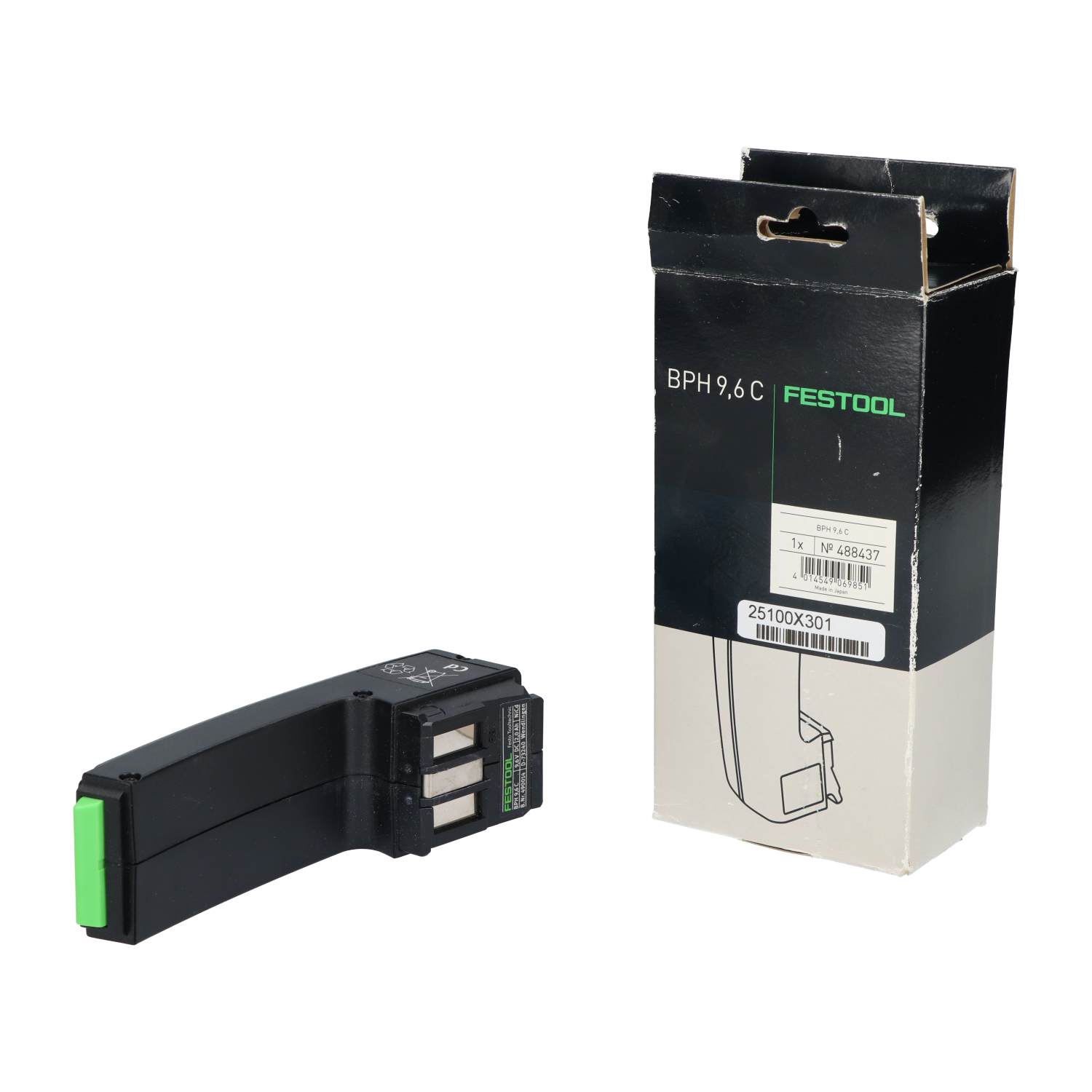 Festool 488437 Festool battery pack BPH 9.6 CDD New NFP