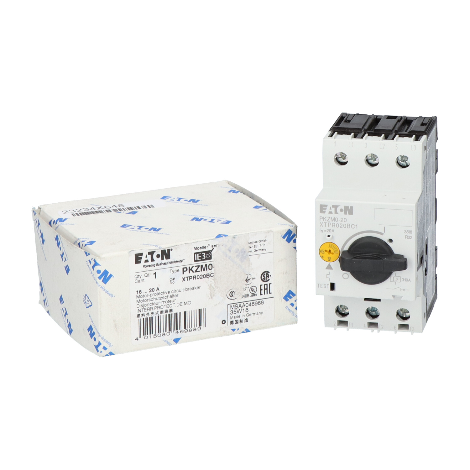 Eaton PKZM0-20 Pkzm0-20 Protector Switch 20 New NFP