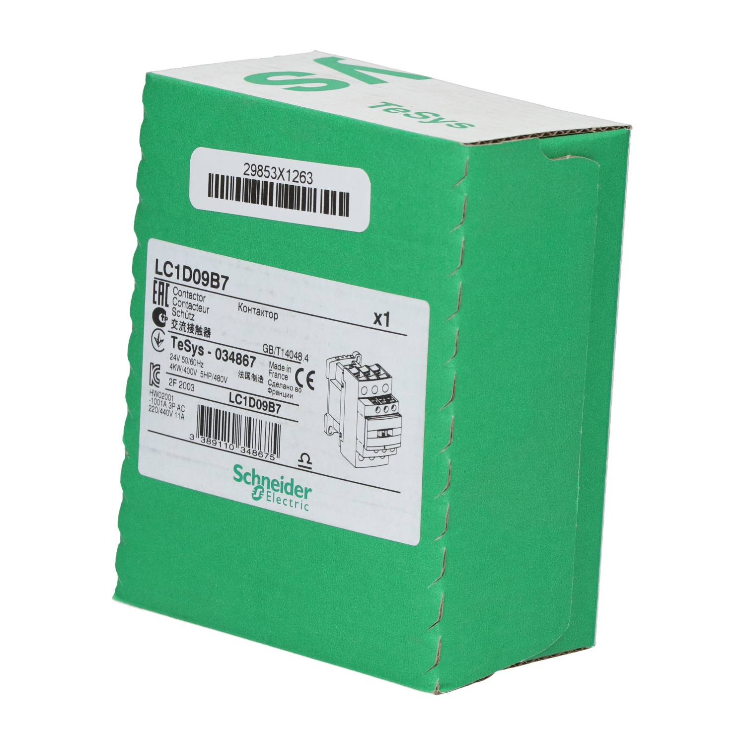 Schneider Electric LC1D09B7 | Maxodeals