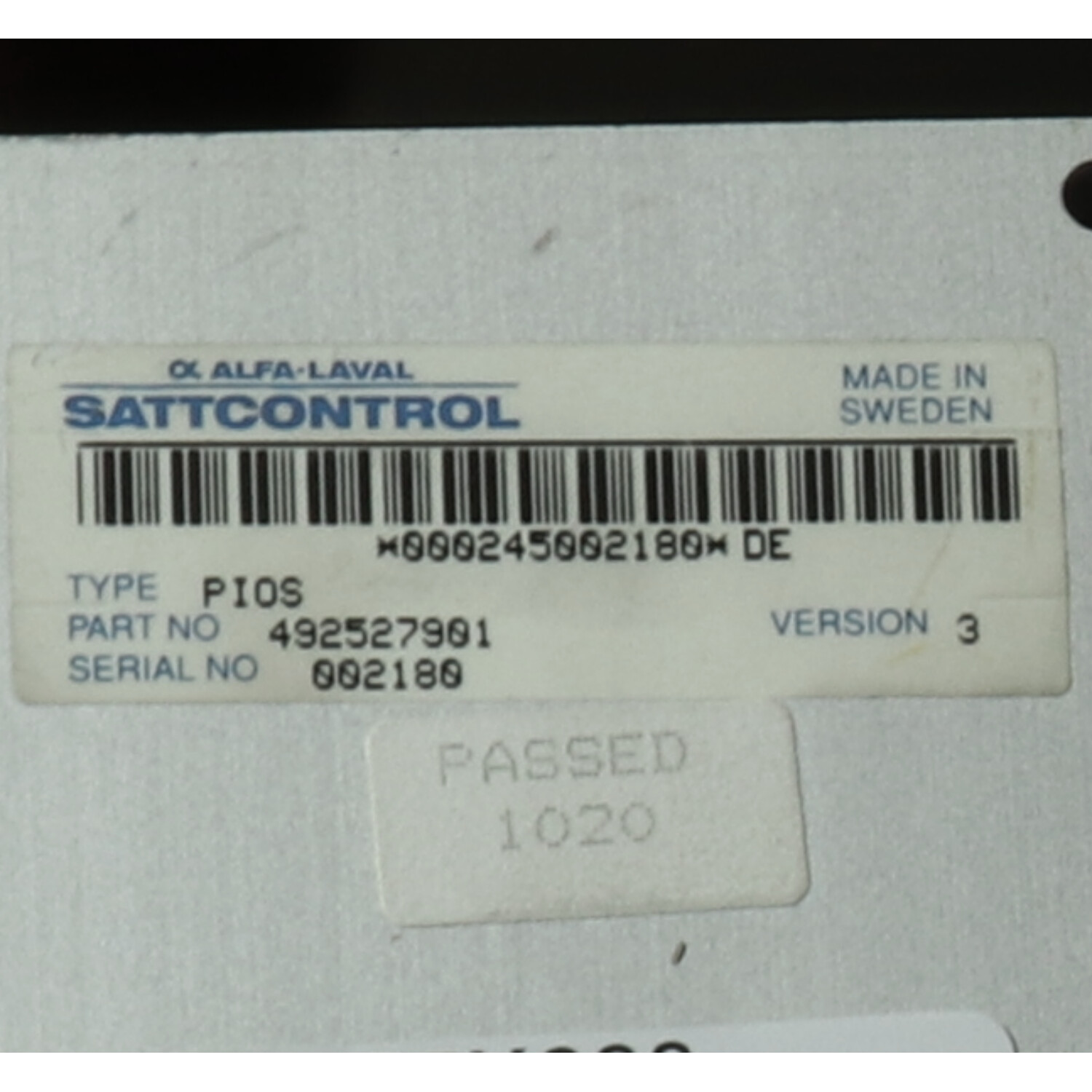 Satt Control 4925279-01 | Maxodeals