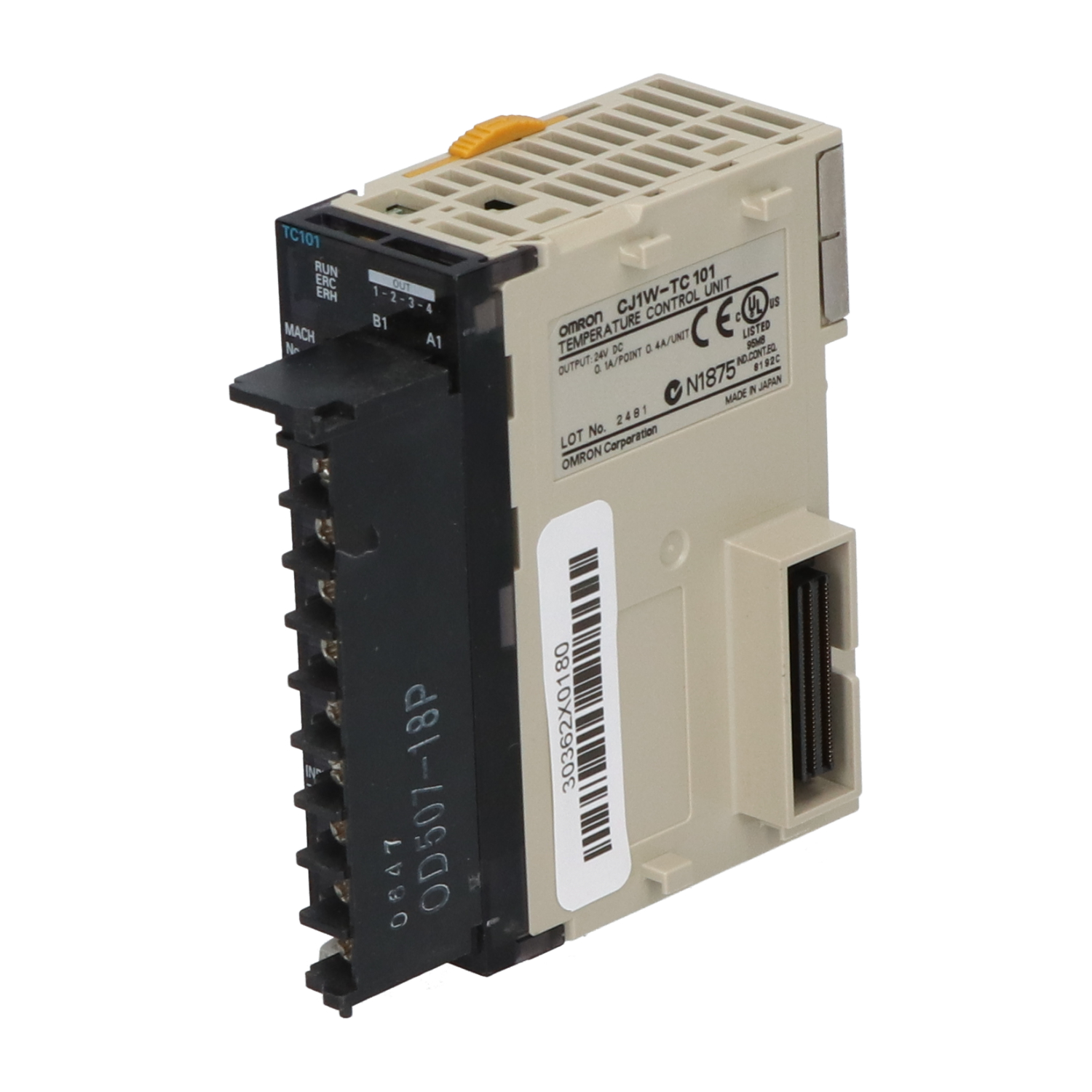 Omron CJ1W-TC101 Temperature Control Unit Used UMP