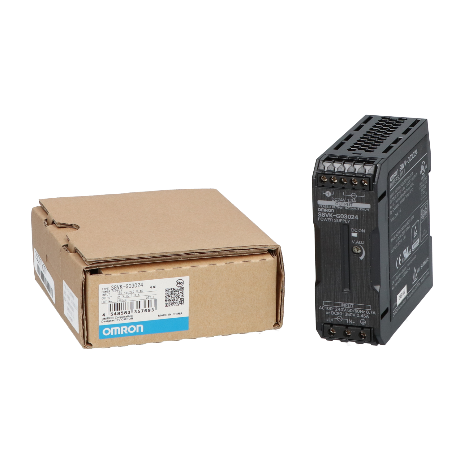 Omron S8VK-G03024 Power supply 24V DC 1.3A New NFP