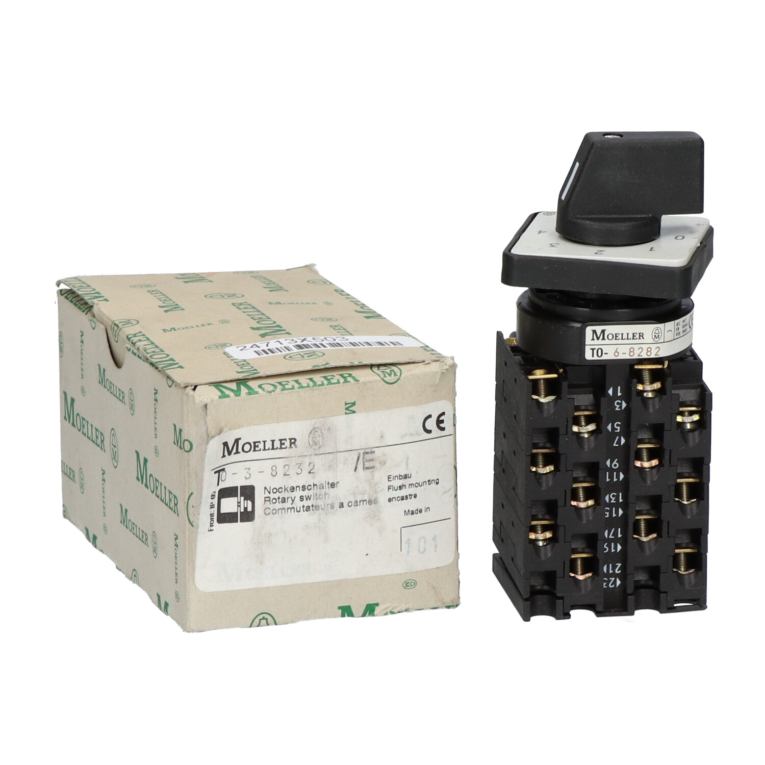 Moeller T0-3-8232/E Rotary Switch Nockenschalter New NFP