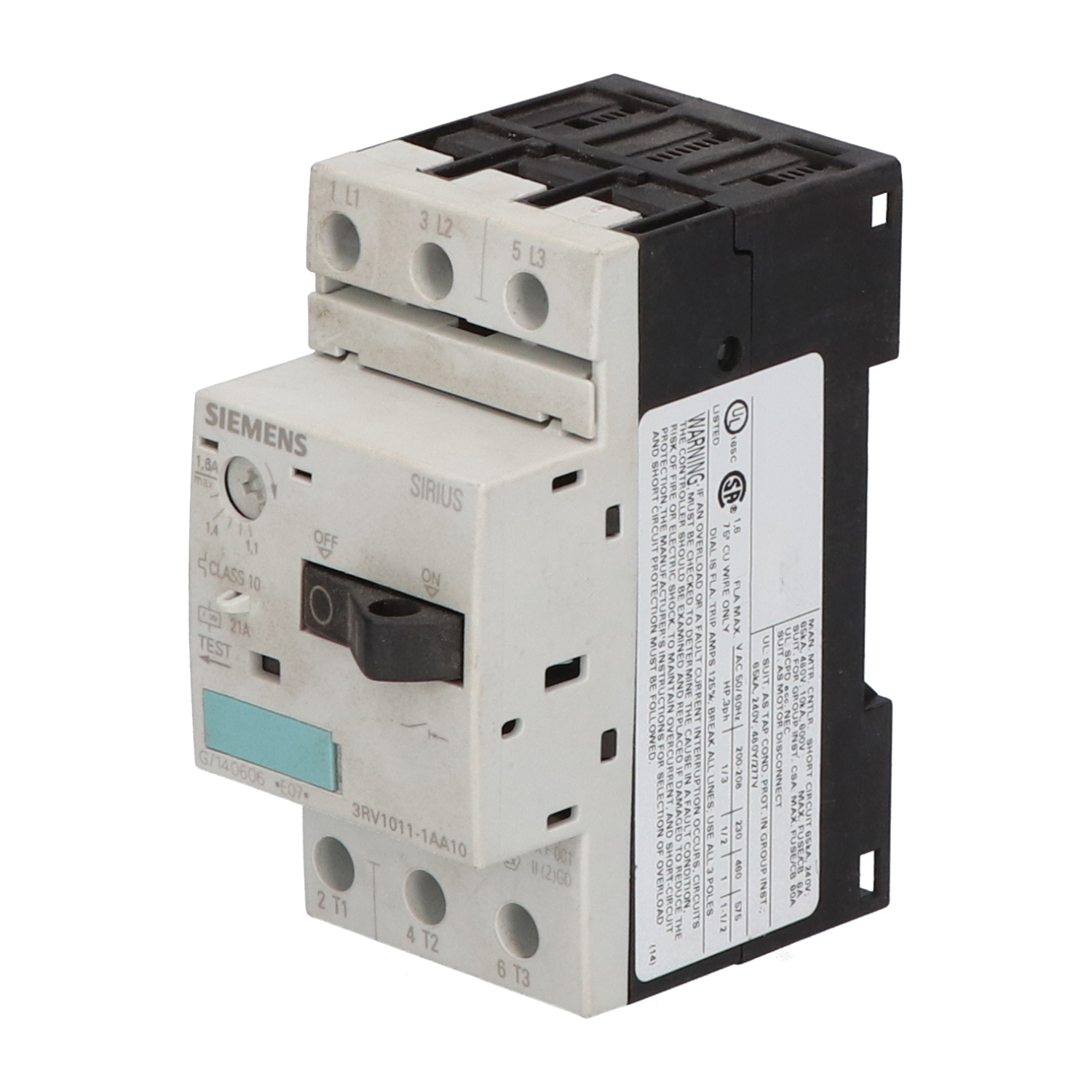 Siemens 3RV1011-1AA10 | Maxodeals