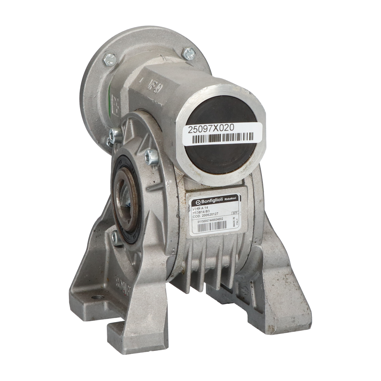 Bonfiglioli VF 49 A14 P63 B14 B3 Worm gearbox New NMP