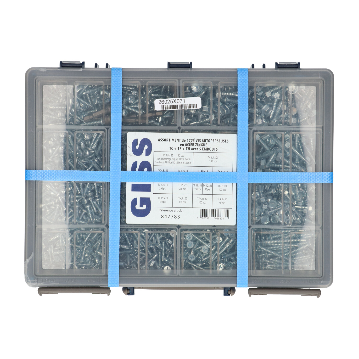 Giss 847783 tool box screws New NFP Sealed