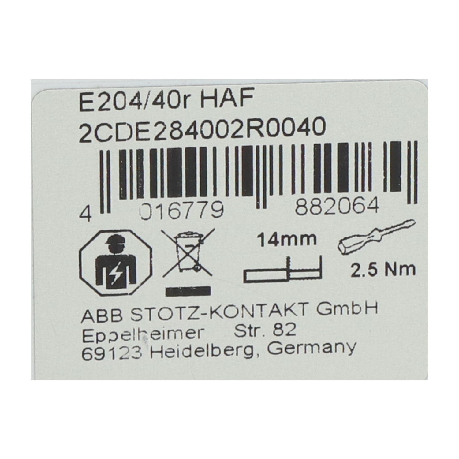 Abb 2CDE284002R0040 | Maxodeals