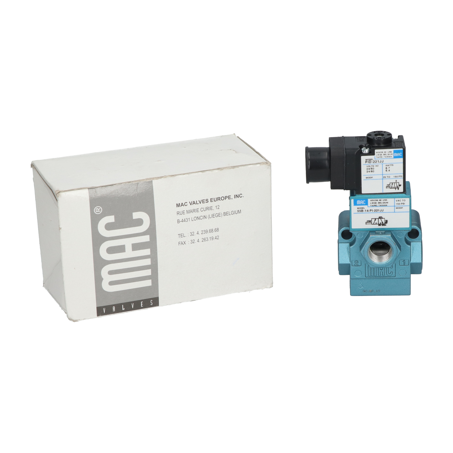 Mac Valves 55B-14-PI-221JJ | Maxodeals