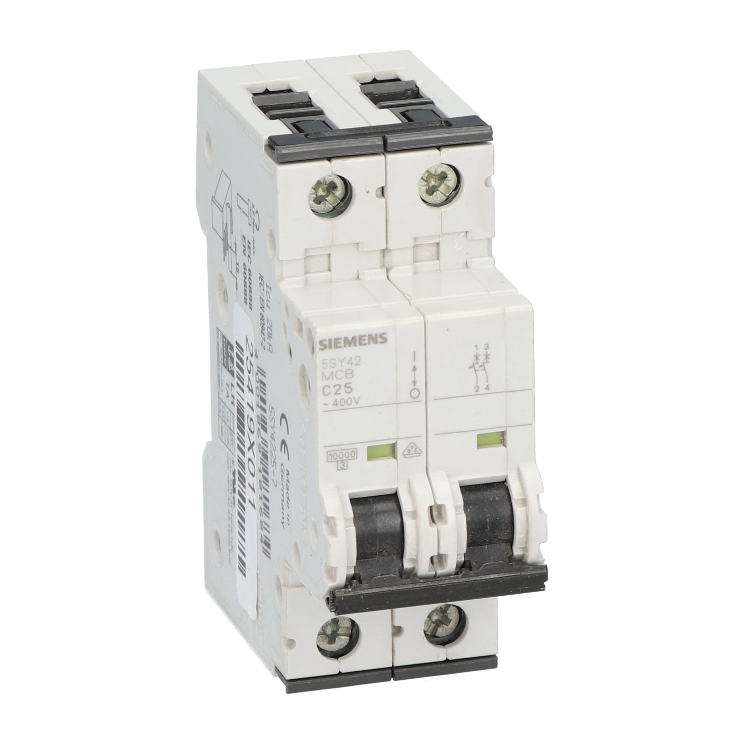 Siemens 5SY4225-7 Miniature circuit breaker 400 V New NMP