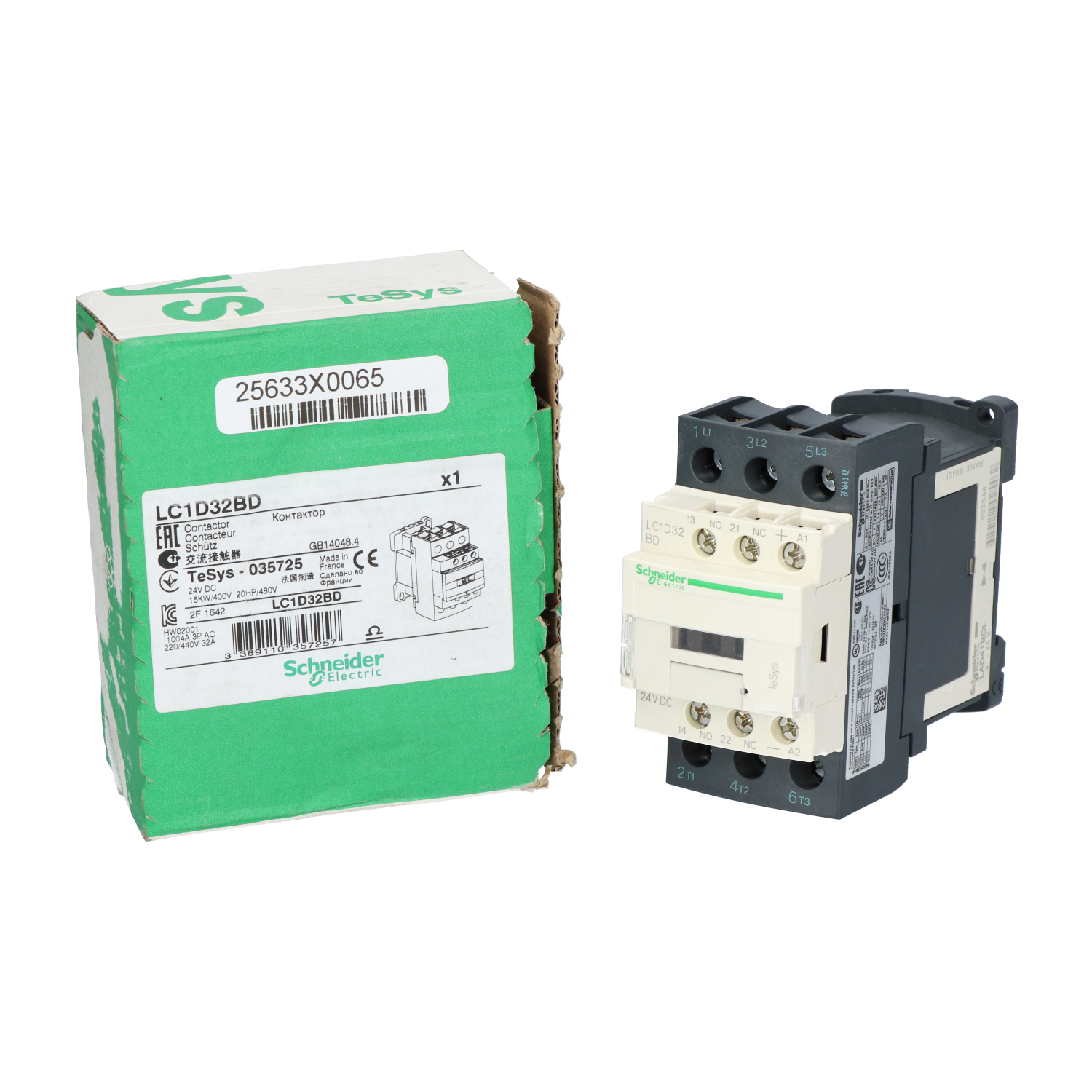 Schneider Electric LC1D32BD Contactor Leistungsschütz New NFP