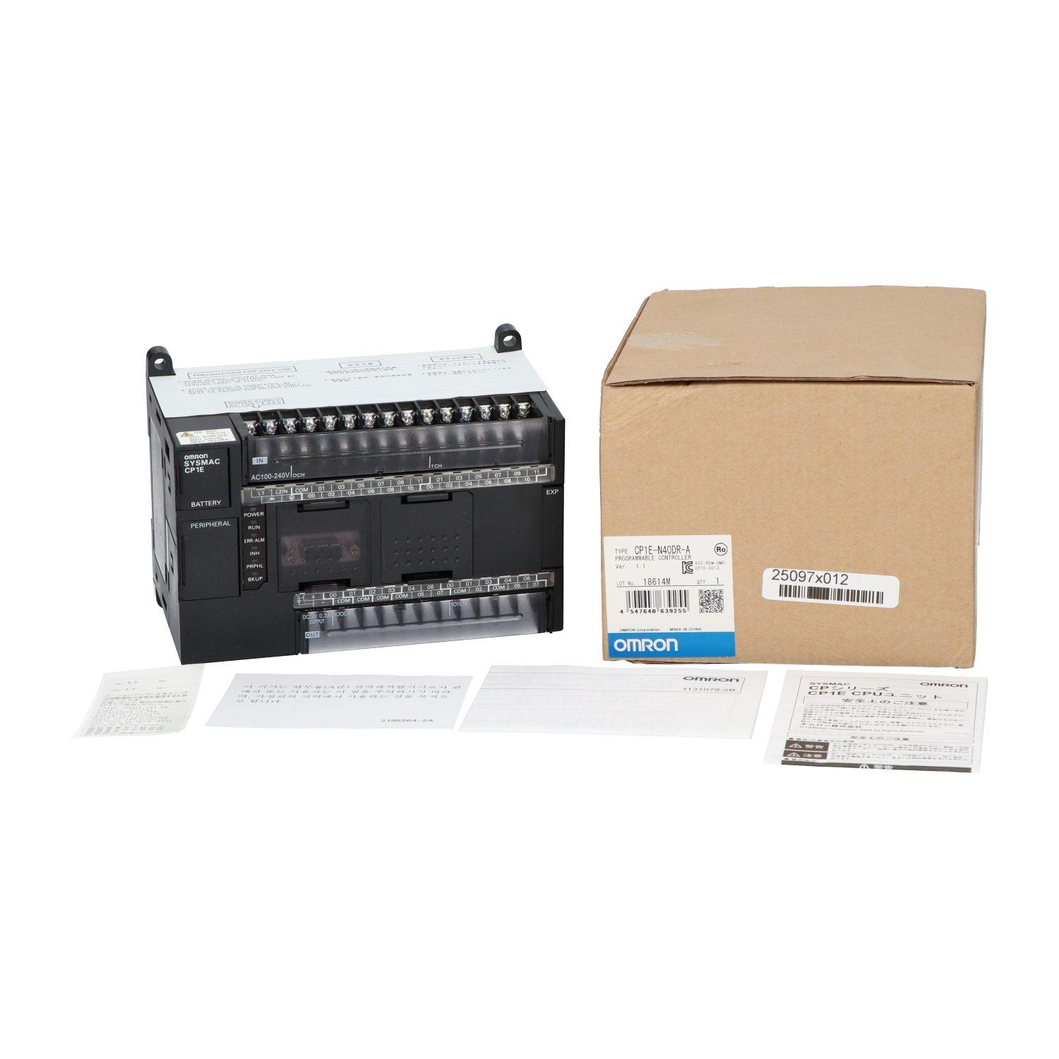 Omron CP1E-N40DR-A Programmable Logic Controller New NFP