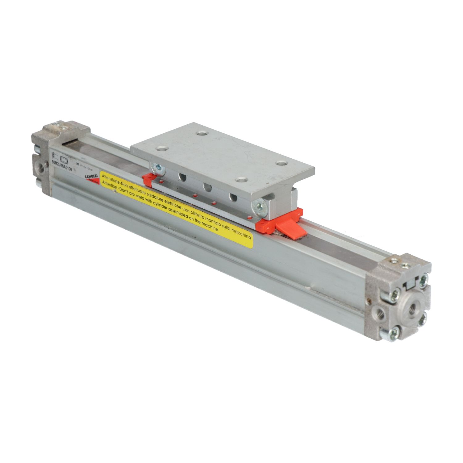 Camozzi 50M2U16A0100 Linear pneumatic actuator (D50mm L100mm Magnetic ...
