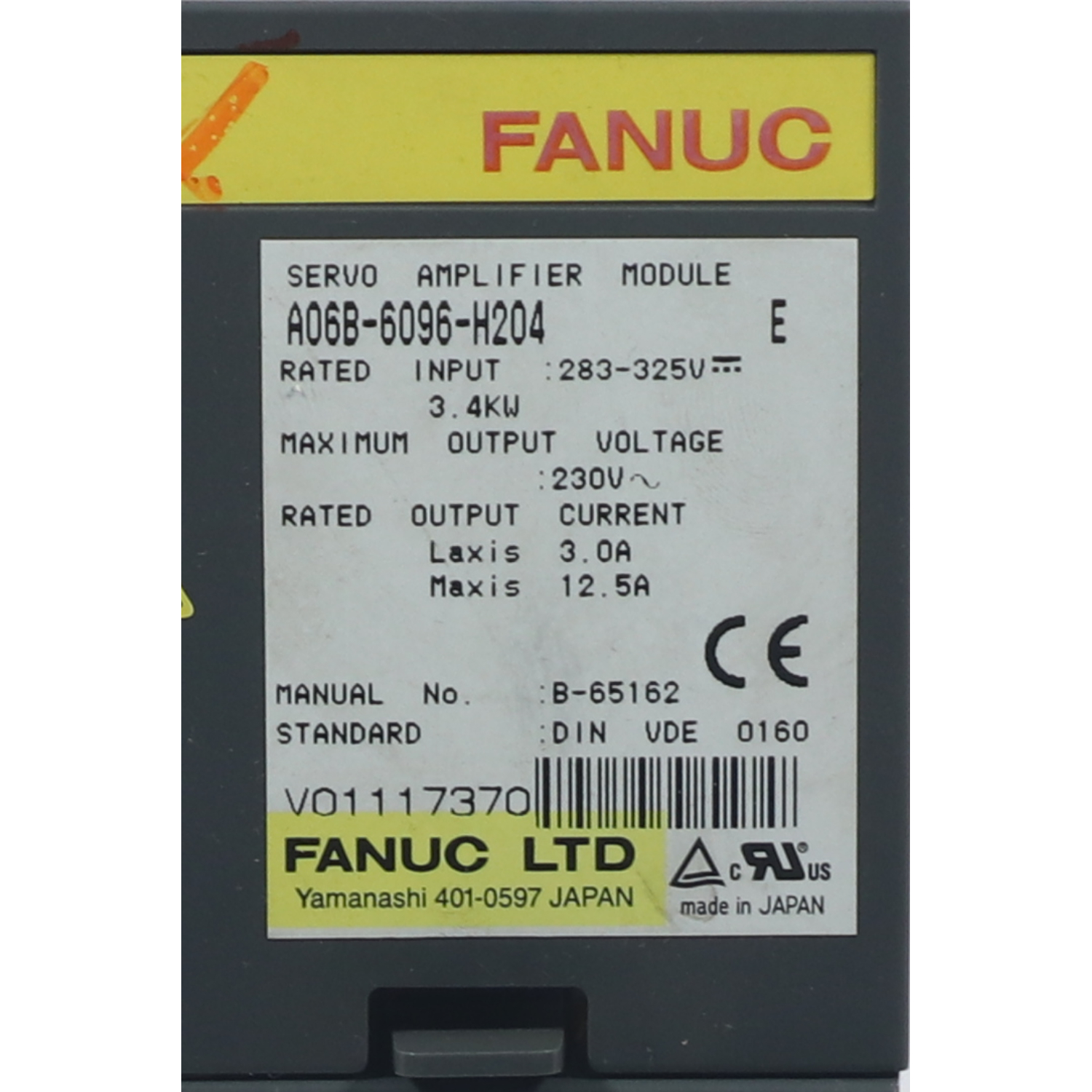 Fanuc A06B-6096-H204 | Maxodeals