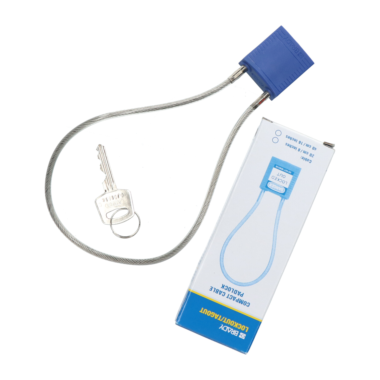 Brady COMPACTCABLEPADLOCK | Maxodeals