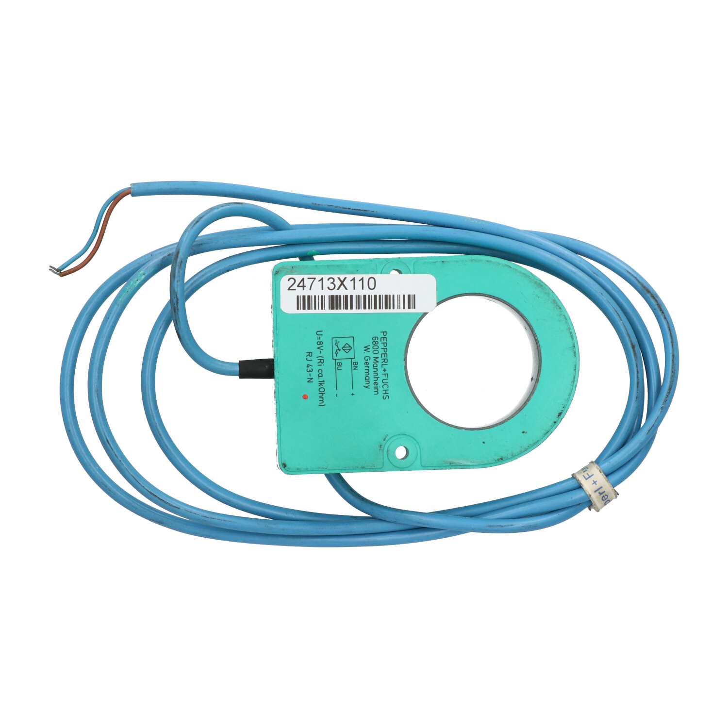 Pepperl & Fuchs RJ43-N Inductive Ring Sensor New NMP