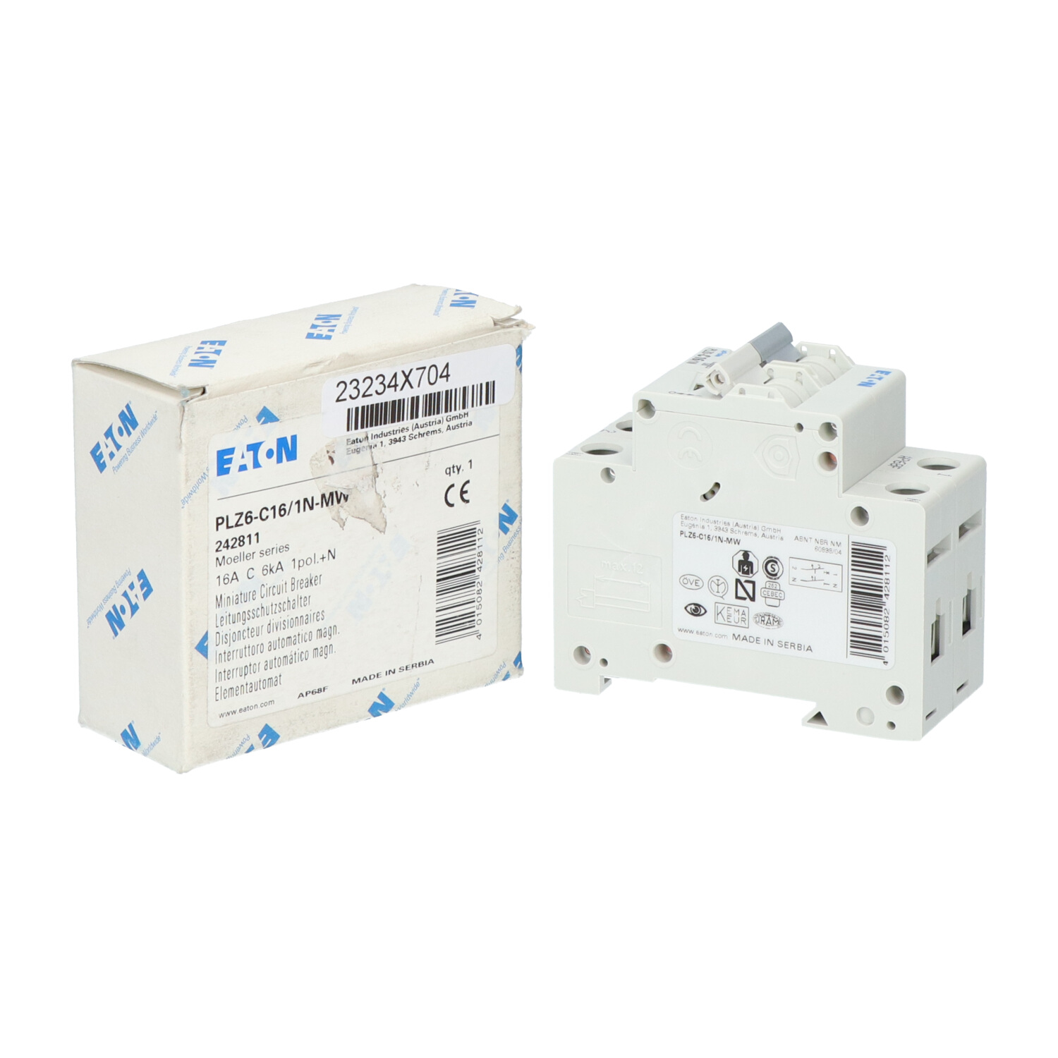 Eaton PLZ6-C16/1N-MW | Maxodeals