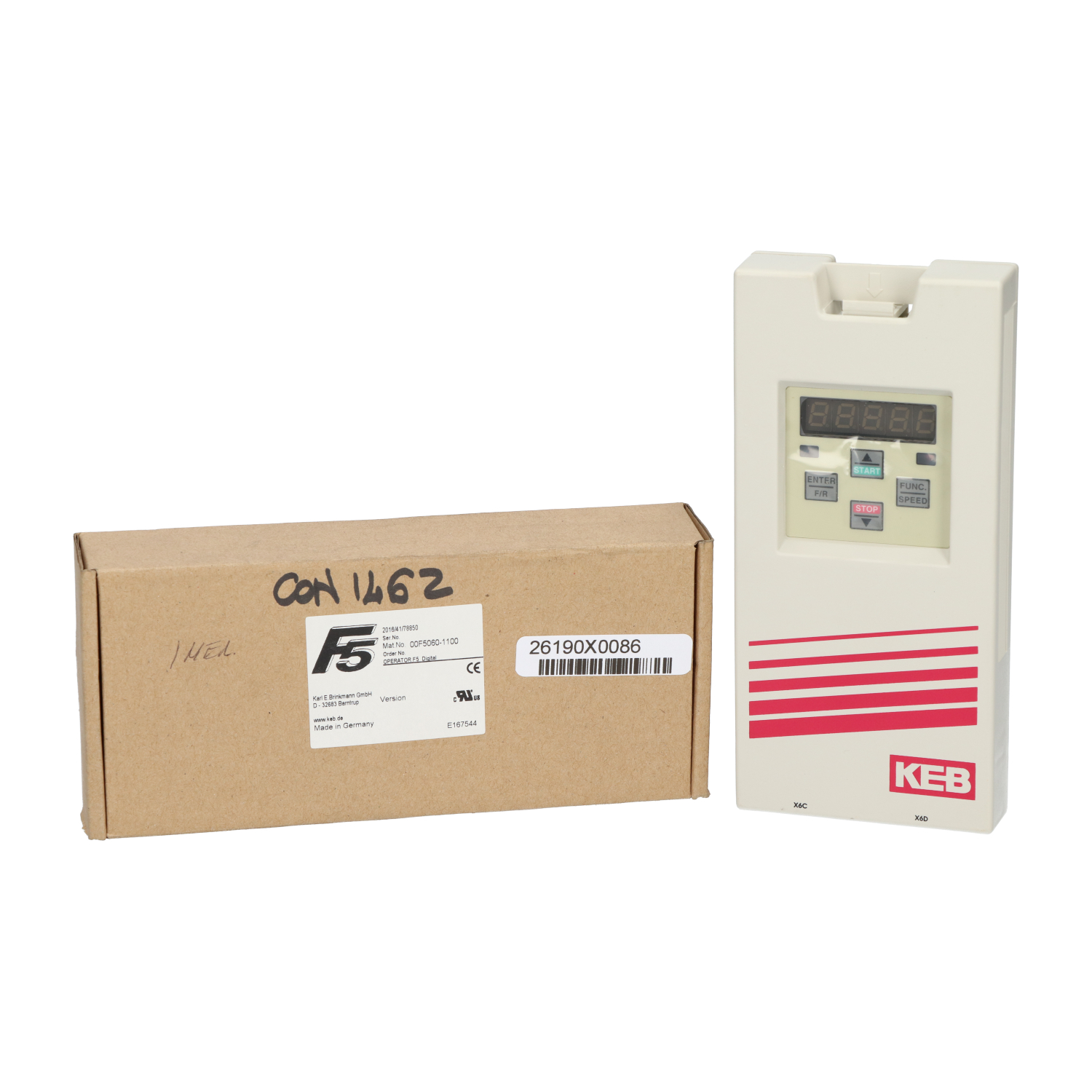 Keb 00F5060-1100 Operator F5 Digital New NFP