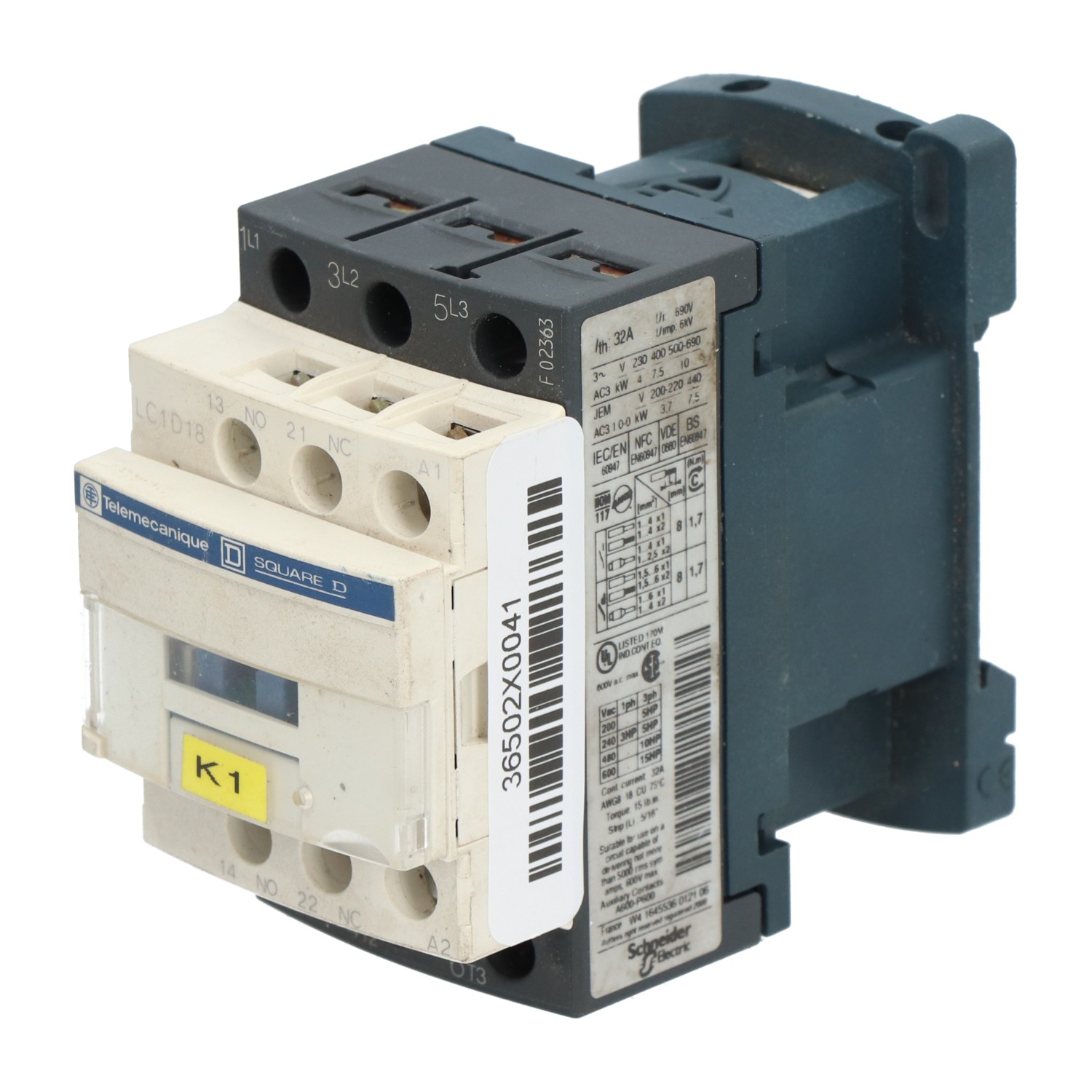 Telemecanique LC1D18 | Maxodeals