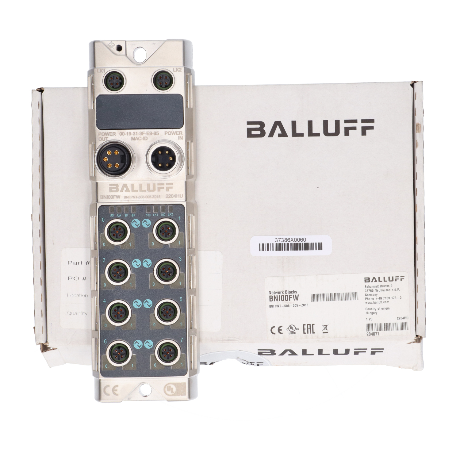 Balluff BNI00FW | Maxodeals