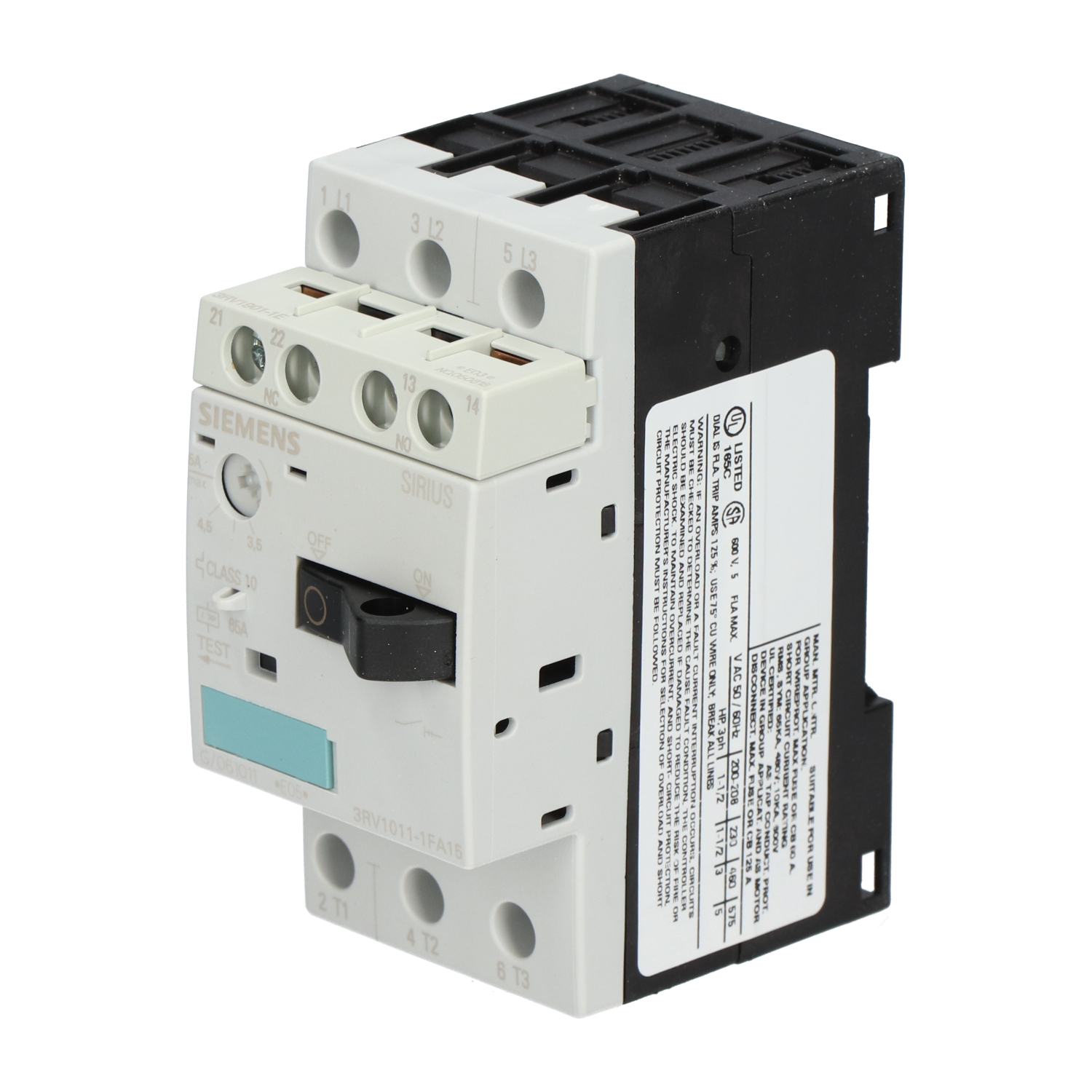 Siemens 3RV1011-1FA15 | Maxodeals