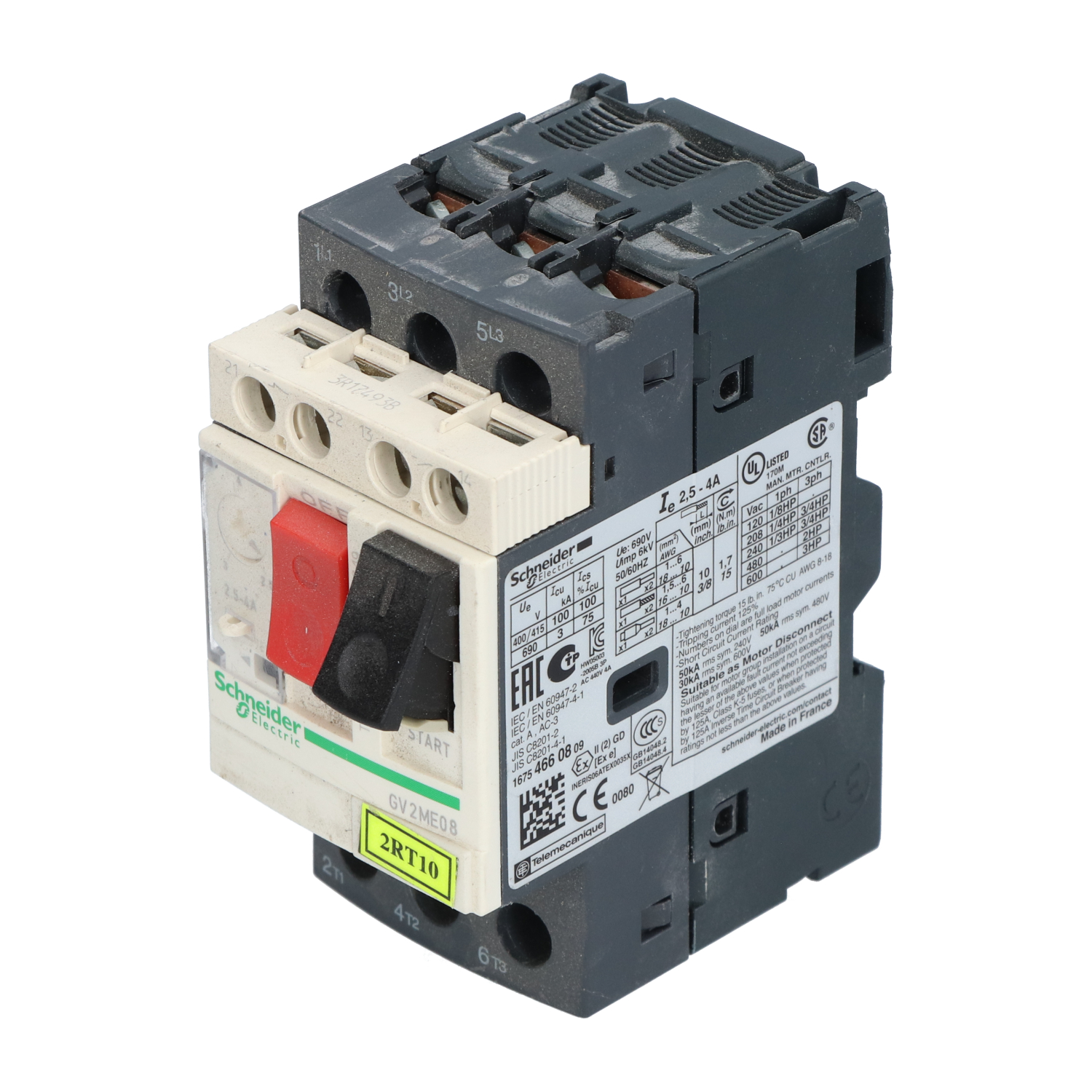 Schneider Electric GV2ME08 | Maxodeals