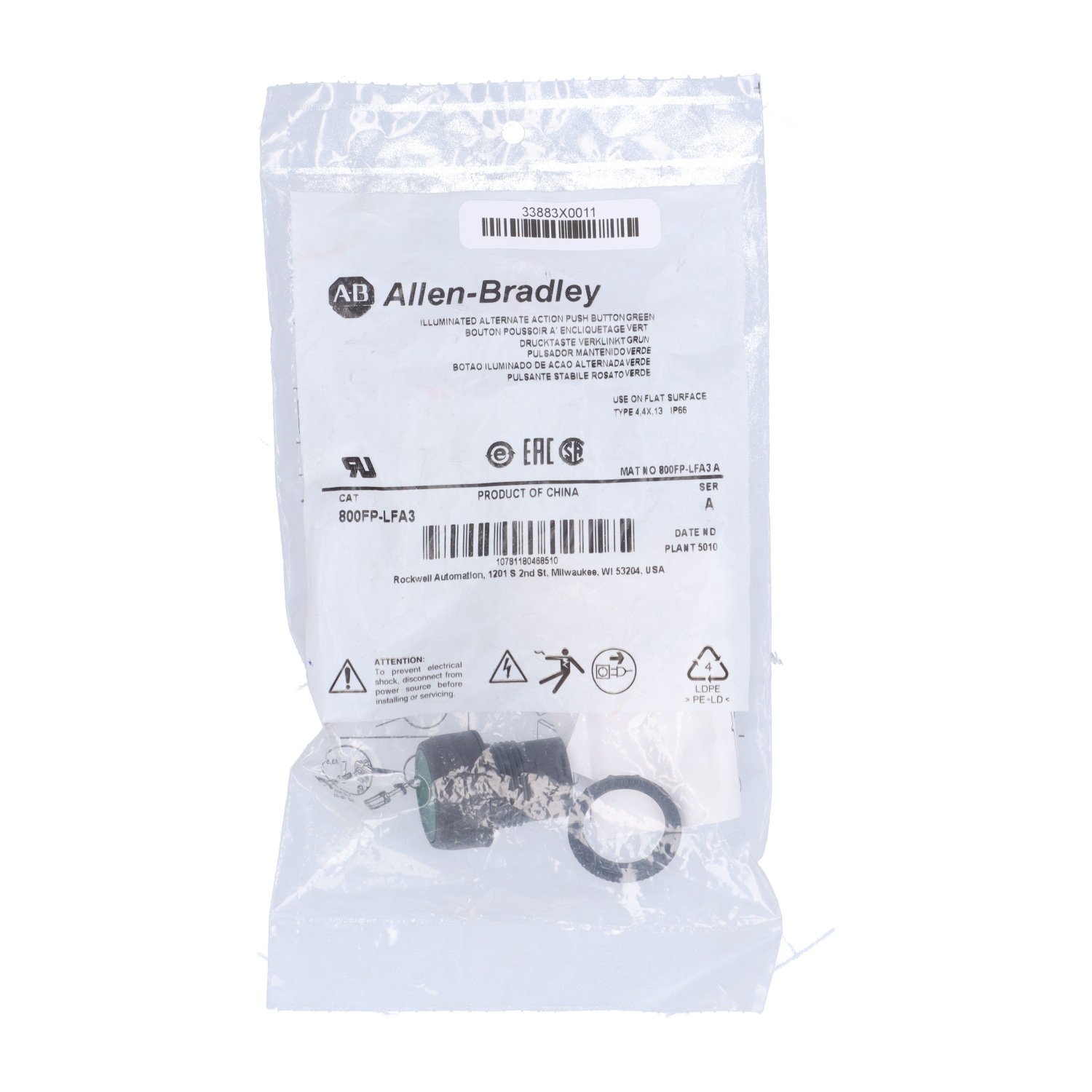 Allen-Bradley 800FP-LFA3 | Maxodeals