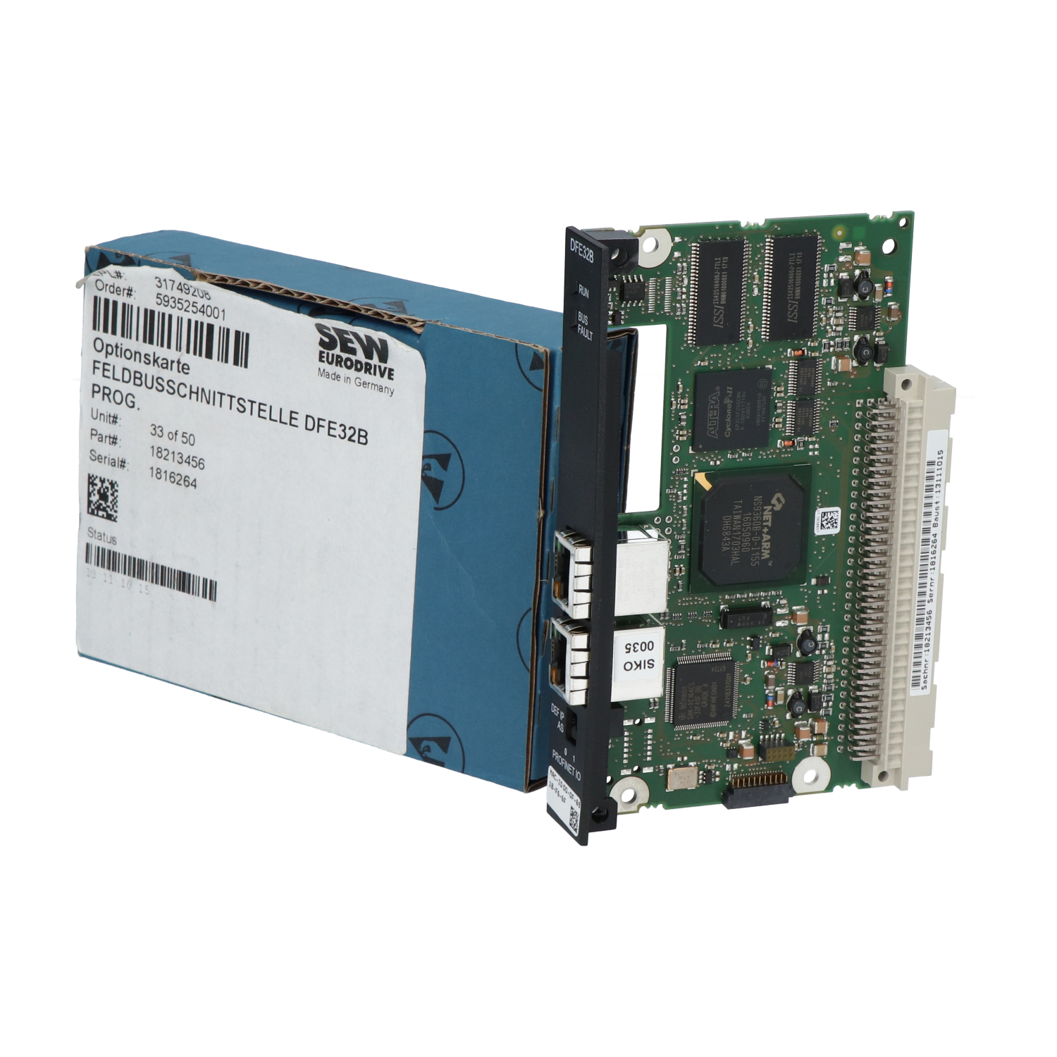 Sew 18213456 Gateway Fieldbus Profinet Interface New NFP