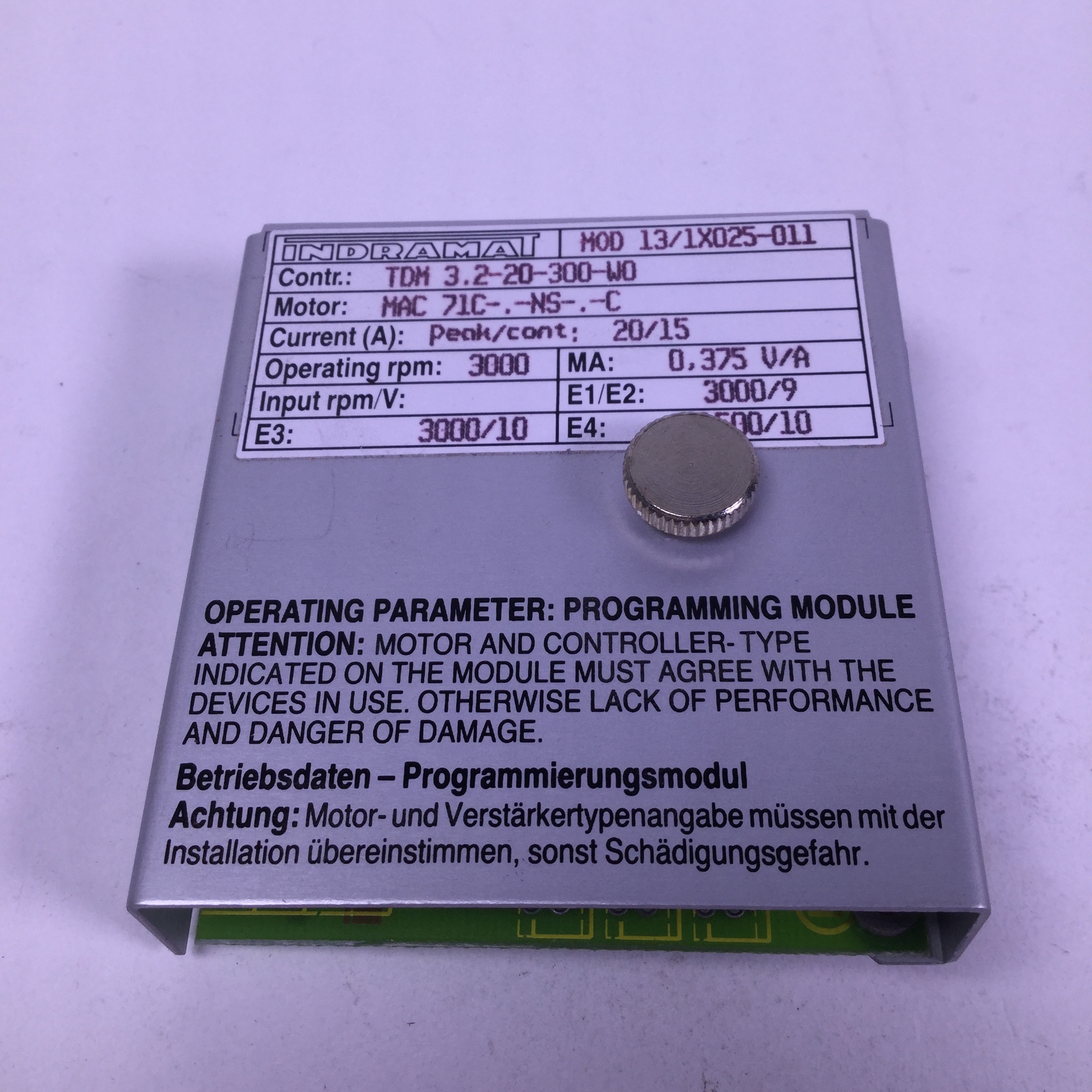 Indramat MOD13/1X025-011 | Maxodeals