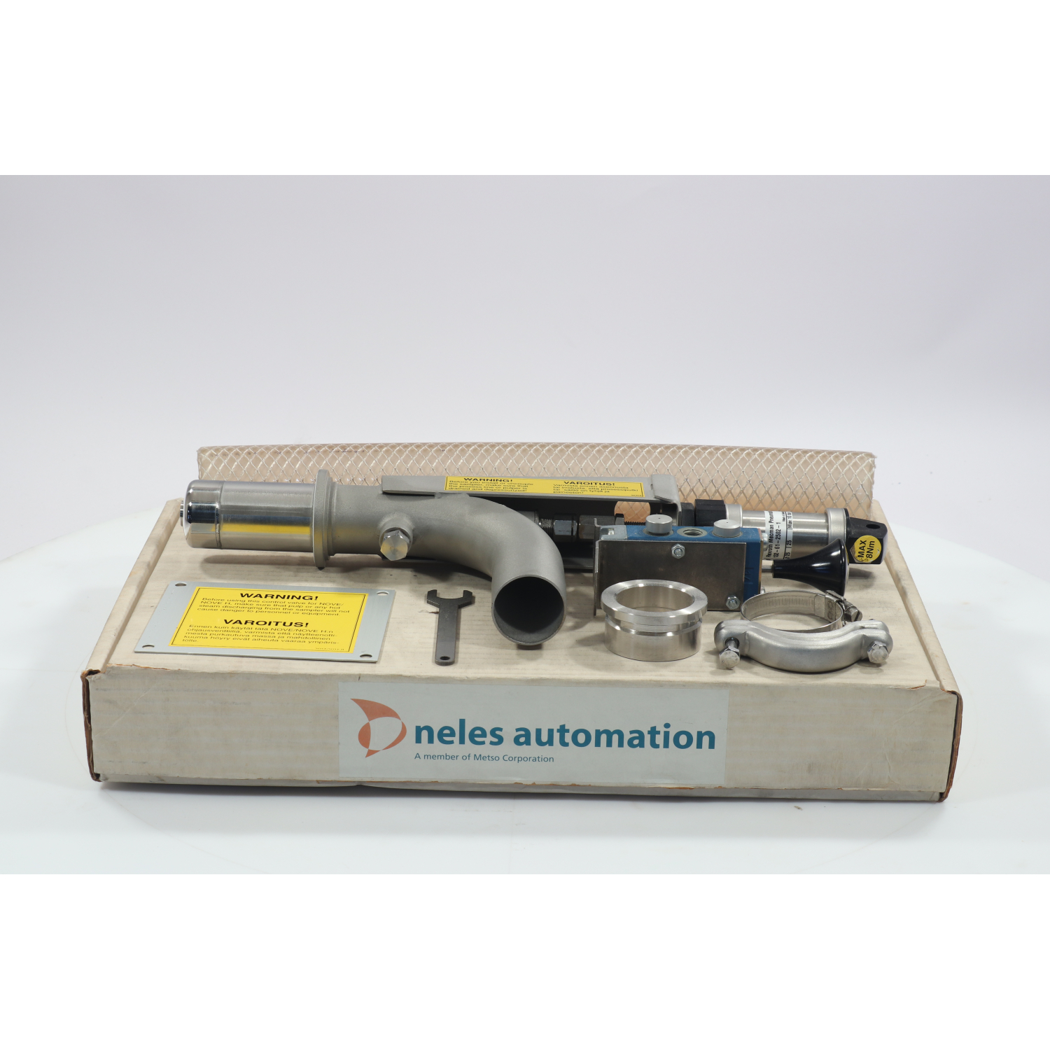 Valmet NOVES22P0 Valmet Pulp Sampler + cylinder rexroth 132-61-2502-1 ...