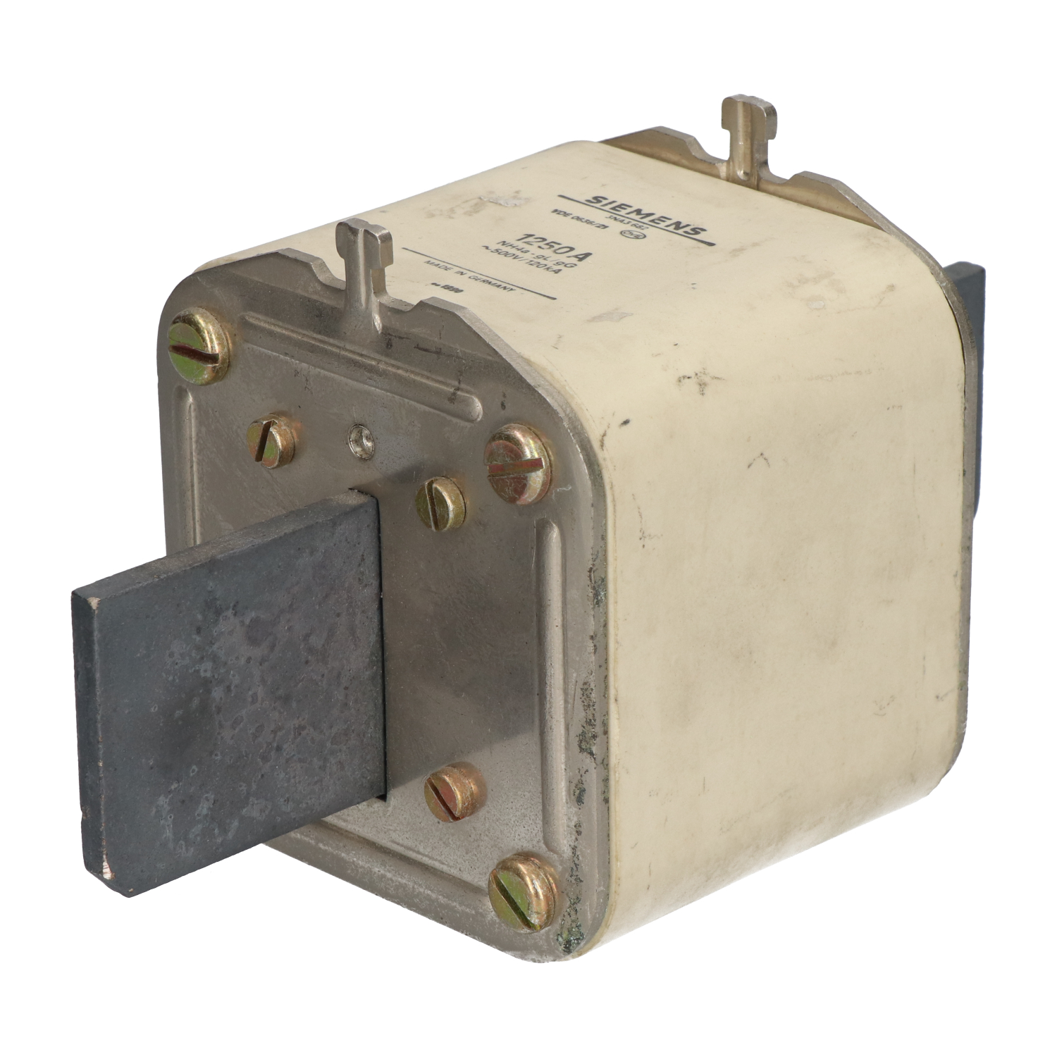 Siemens 3NA3682 Knife Fuse - 500VAC 120KA 1250A NH4a-gL/gG Used UMP