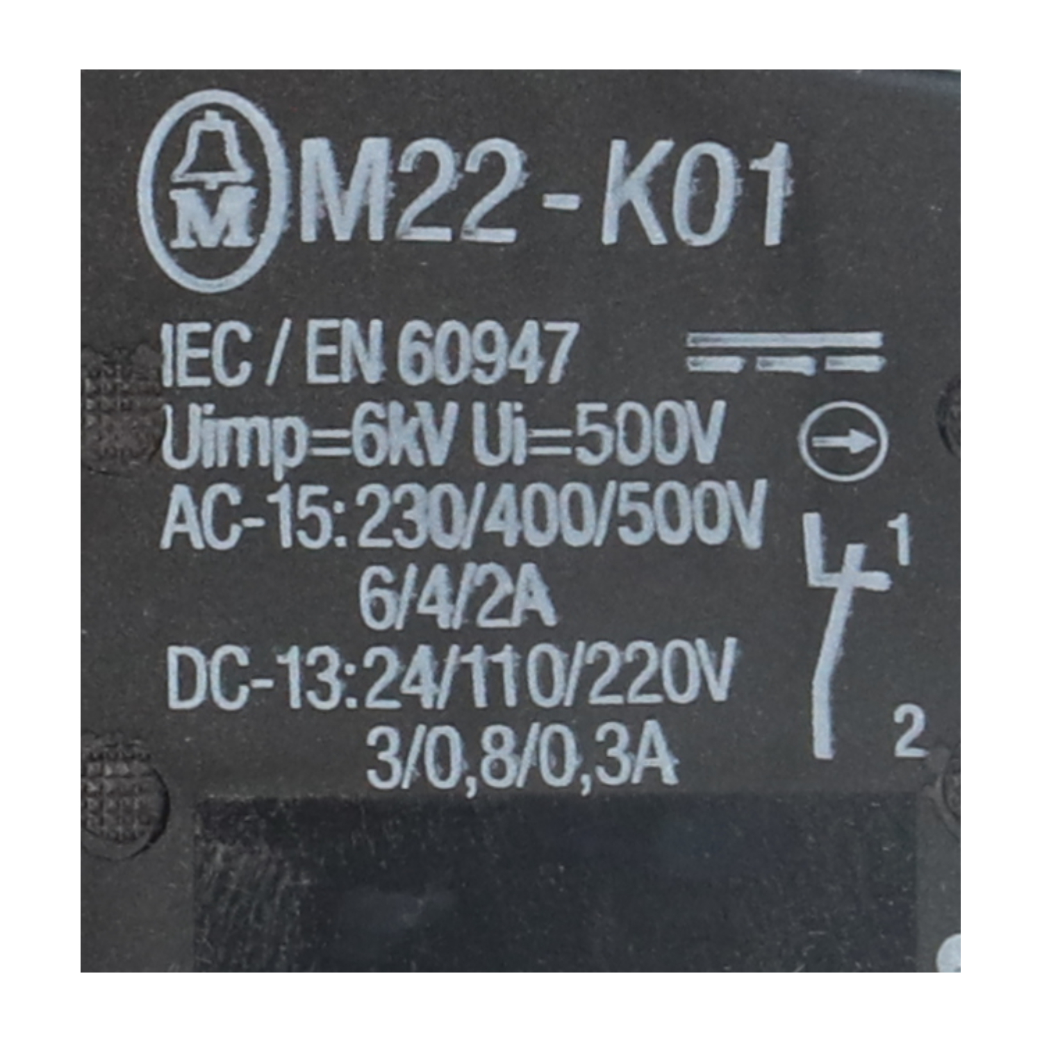 Klockner Moeller M22-K01 (9pcs) New NFP