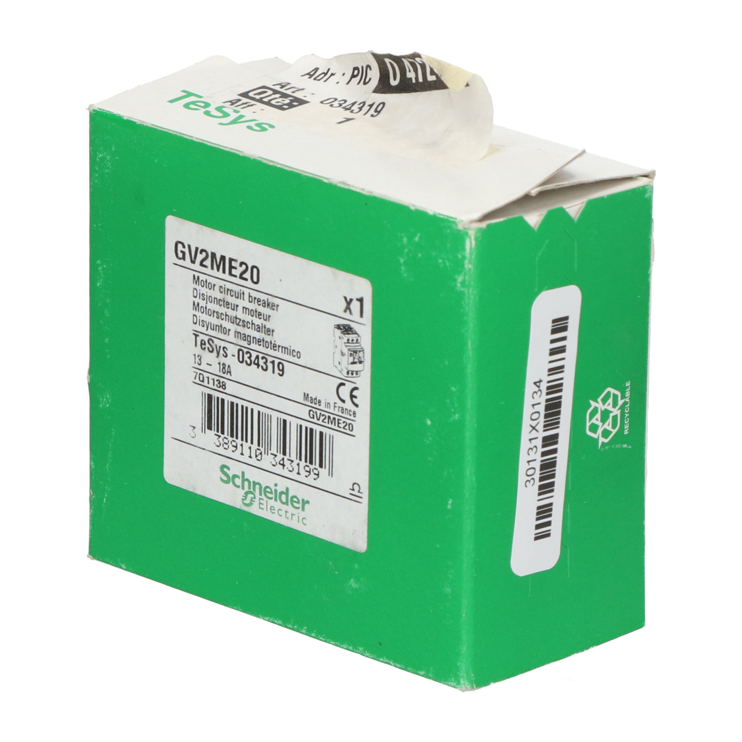 Schneider Electric GV2ME20 | Maxodeals