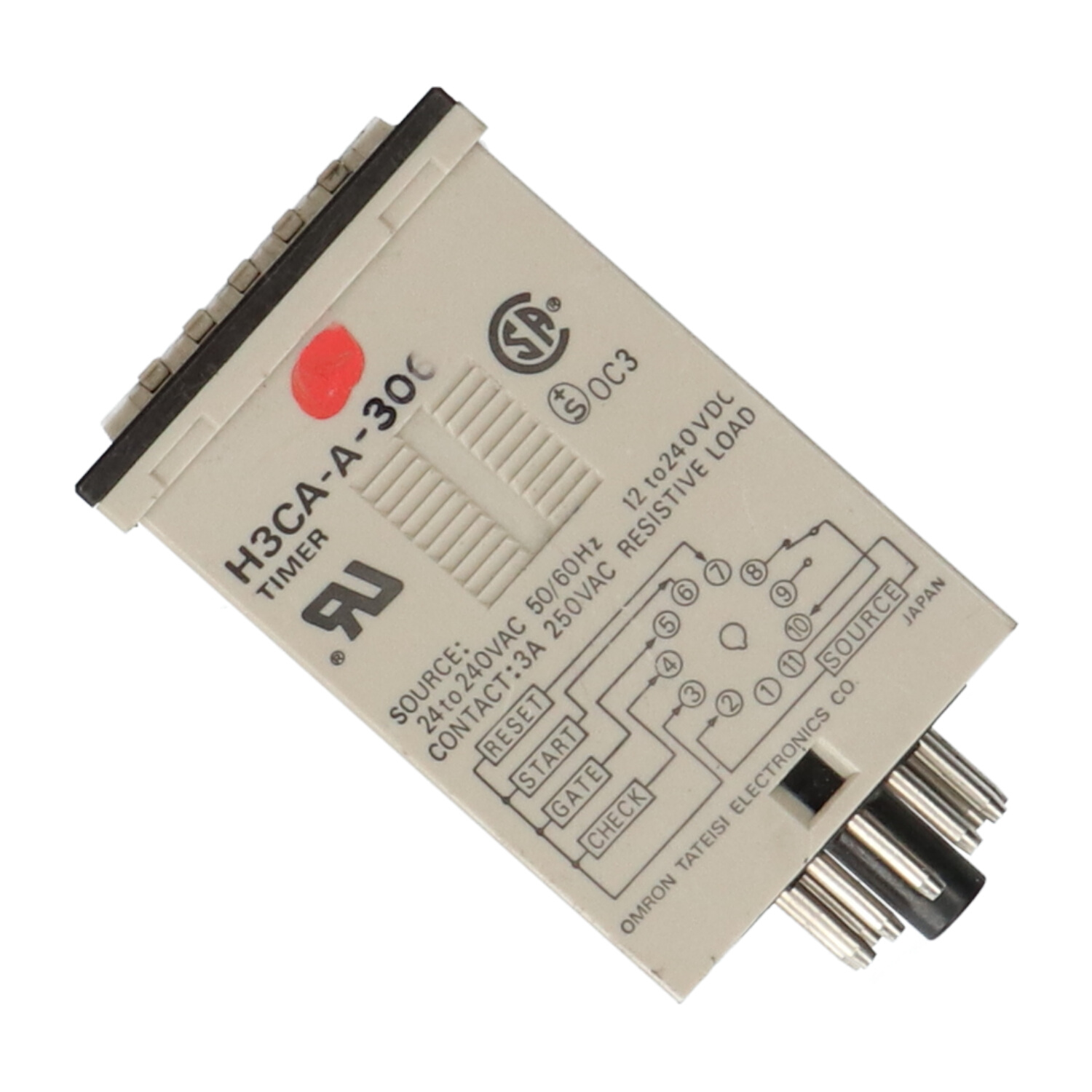 Omron H3CA-A-306 Timer Relay Zeitrelais Used UMP