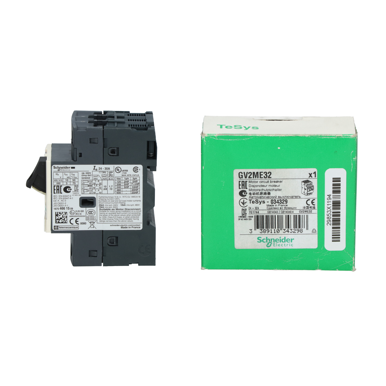 Schneider Electric GV2ME32 | Maxodeals