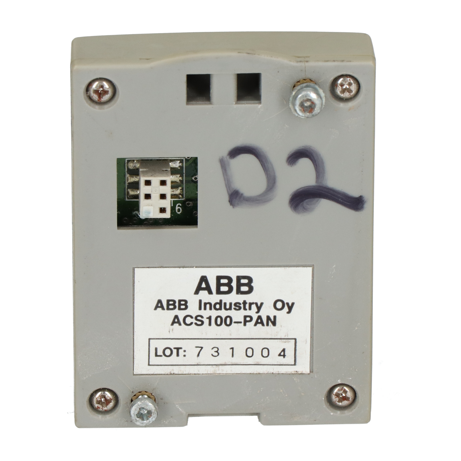 Abb ACS100-PAN Control Panel Used UMP