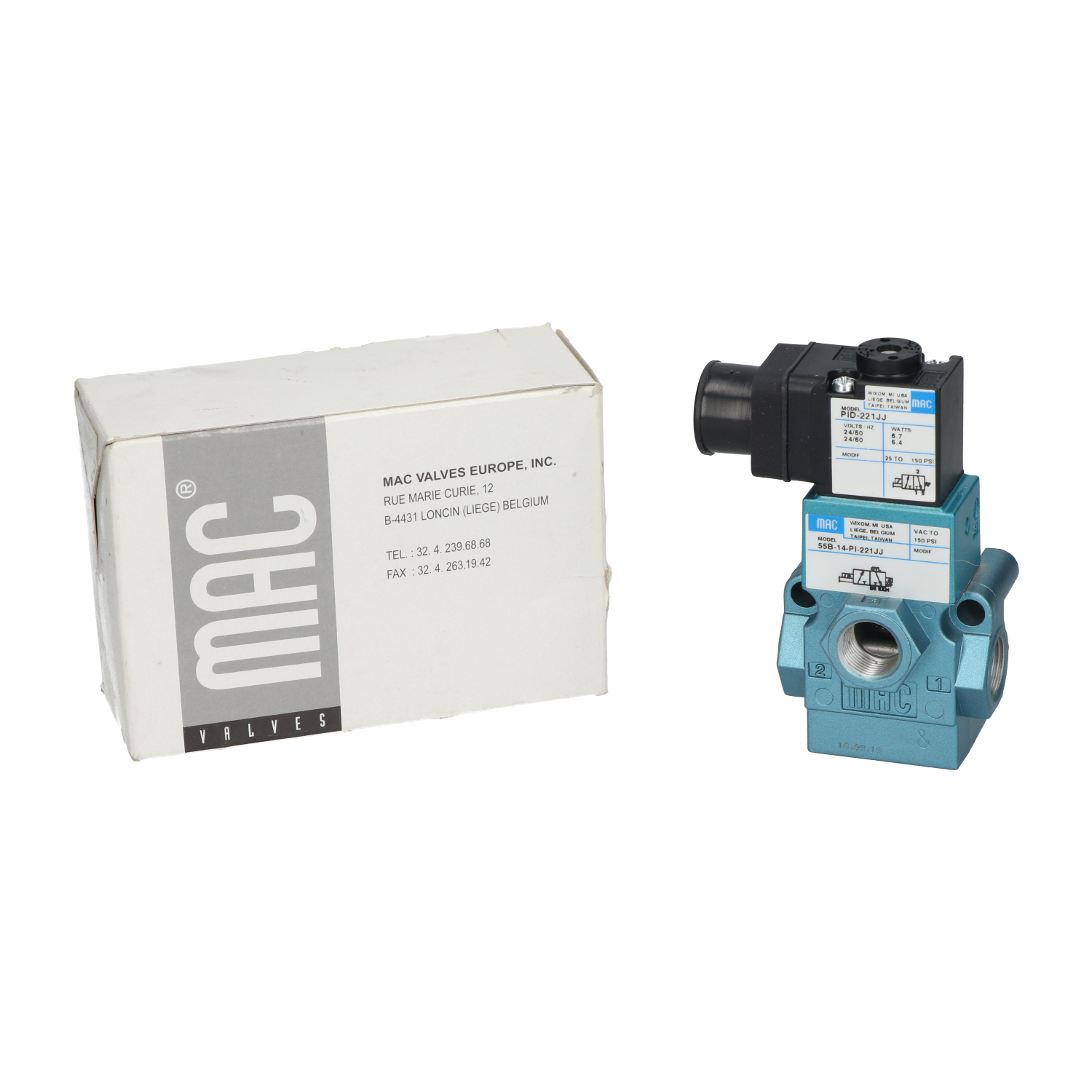 Mac Valves 55B-14-PI-221JJ | Maxodeals