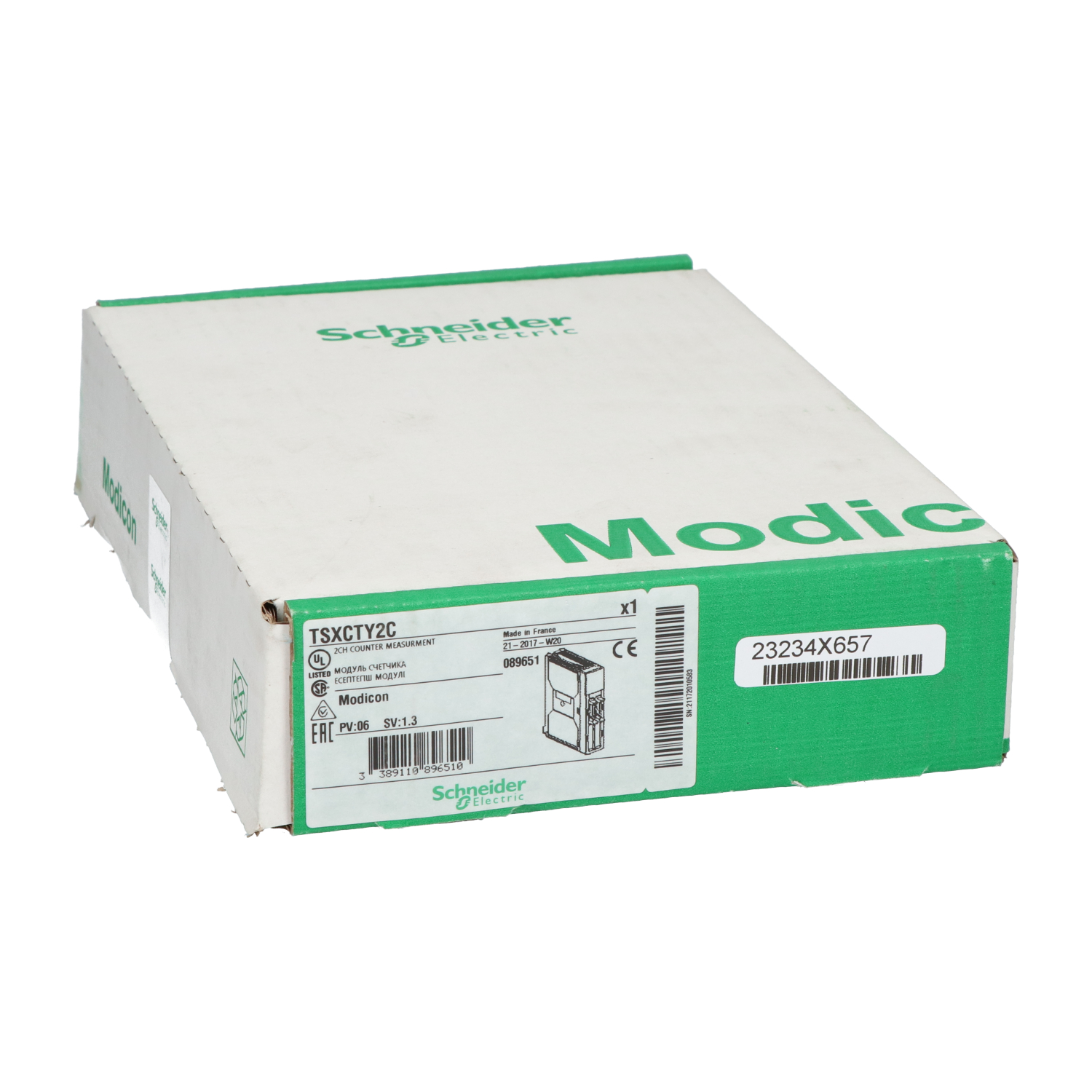 Schneider Electric TSXCTY2C 2 Channel 1Mhz Counting Module New NFP Sealed