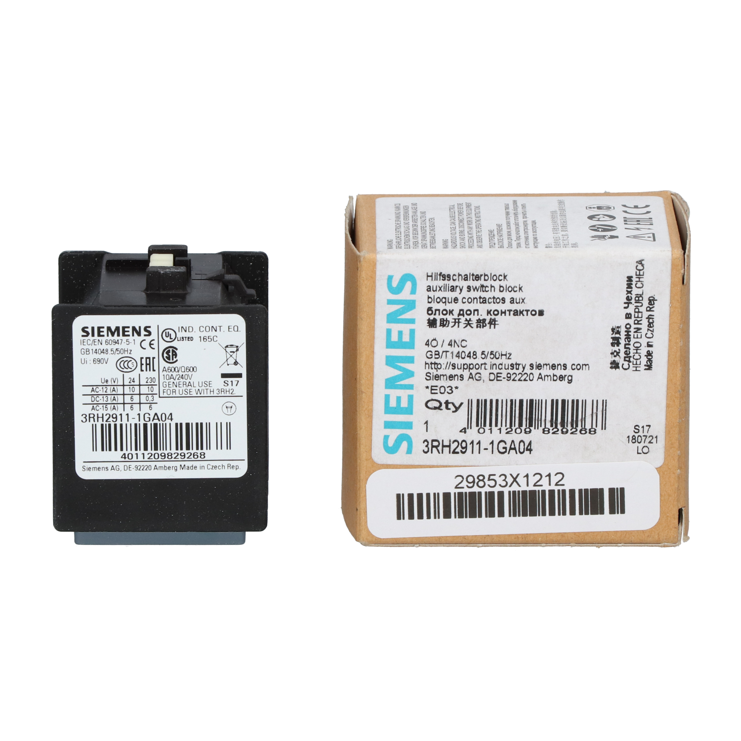 Siemens 3RH2911-1GA04 | Maxodeals