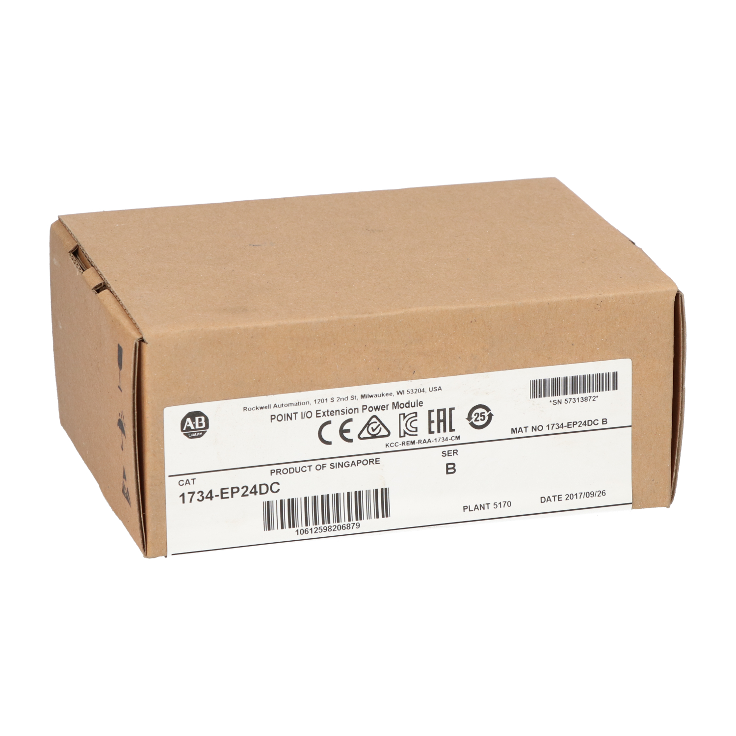 Allen-Bradley 1734-EP24DC POINT I/O Expansion Power Supply ser B New ...