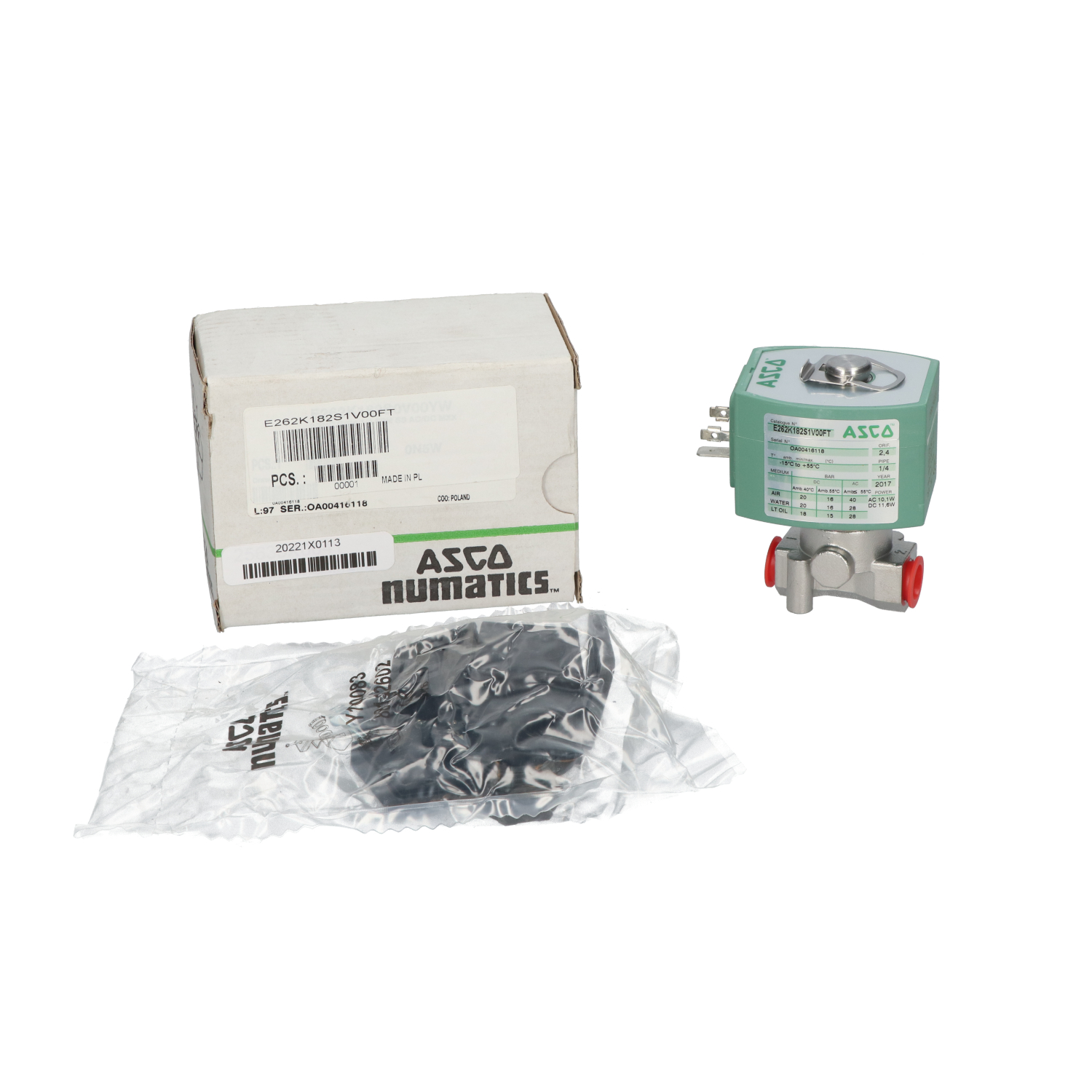 Asco E262K182S1V00FT | Maxodeals