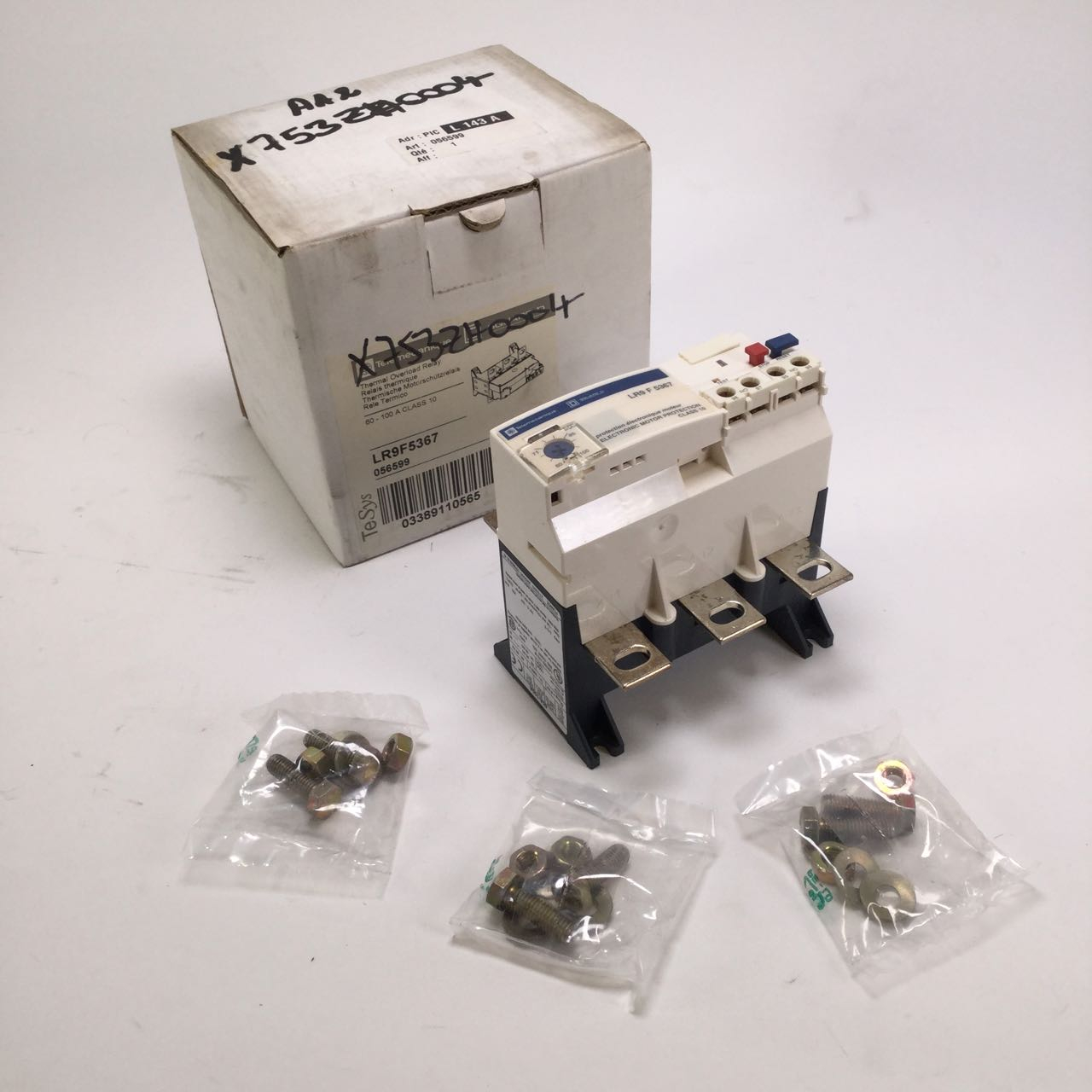 Telemecanique LR9F5367 Electronic thermal overload relay New NFP