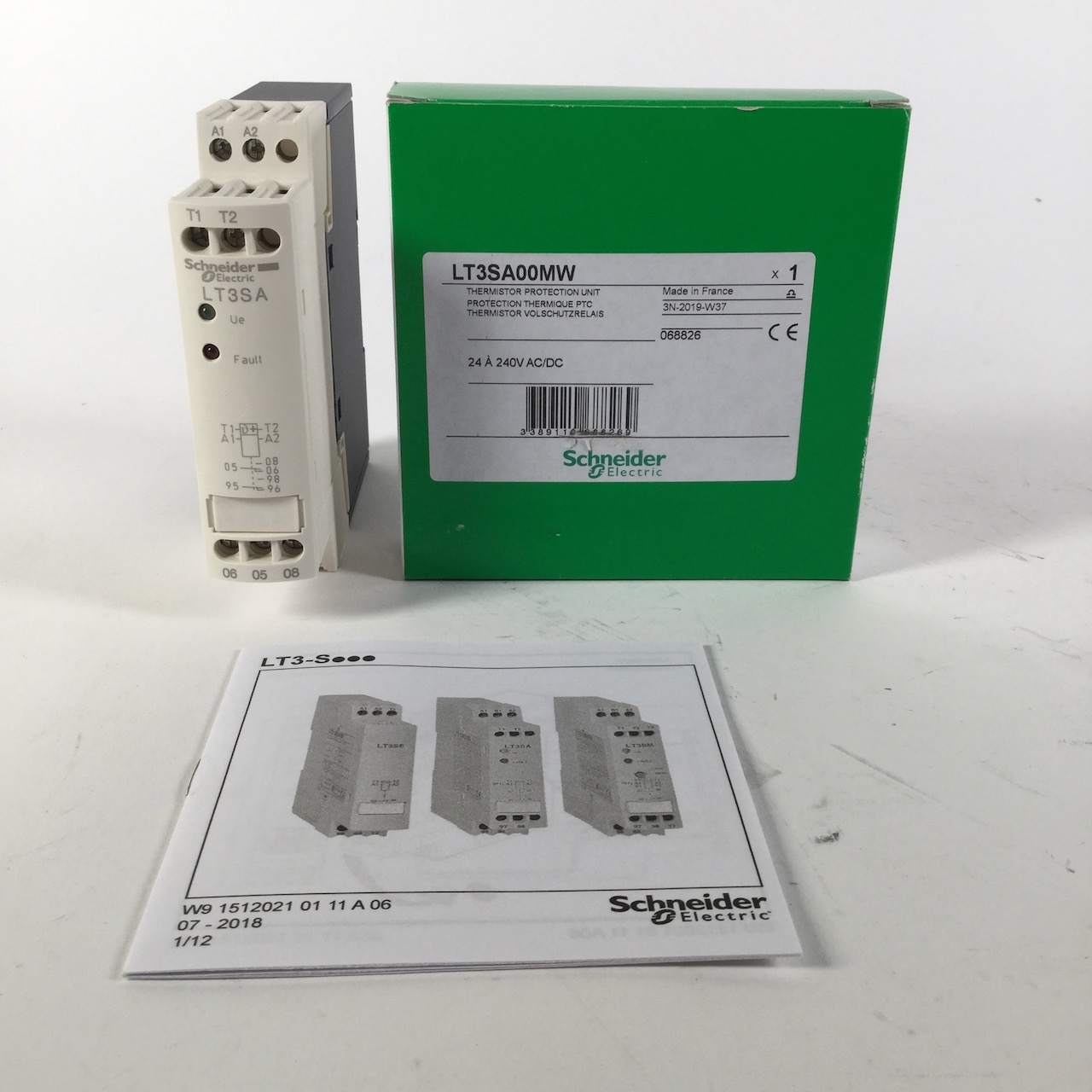 Schneider Electric LT3SA00MW LT3 PTC probe relay NFP