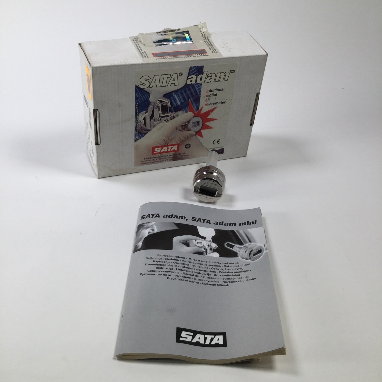 Sata 130153 Adam Mini additional digital air micrometer New NFP