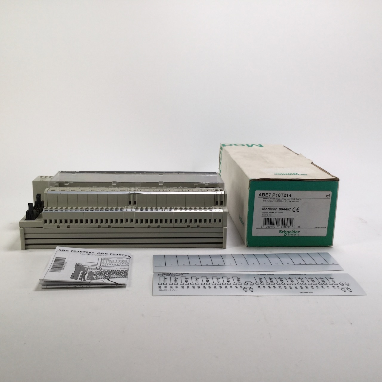 Schneider Electric ABE7P16T214 Modicon ABE7 Sub-base for plug-in relay ...