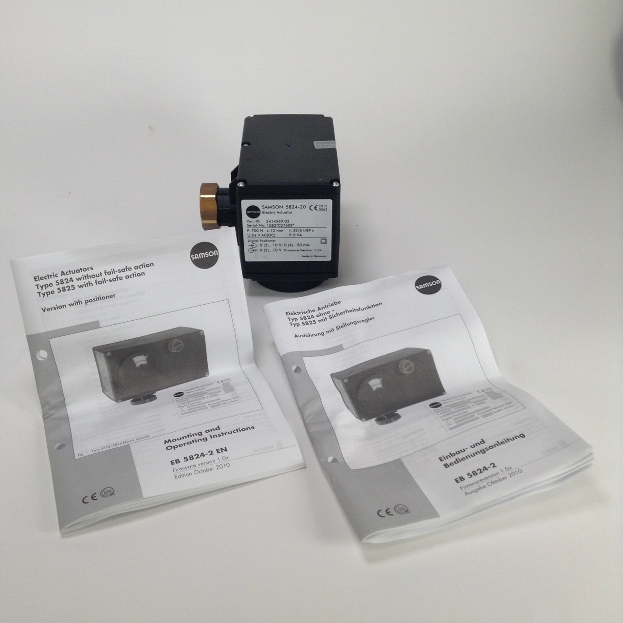 Samson 5824-20 Electric actuator Elektrischer Stellantrieb 5824 20 New NFP